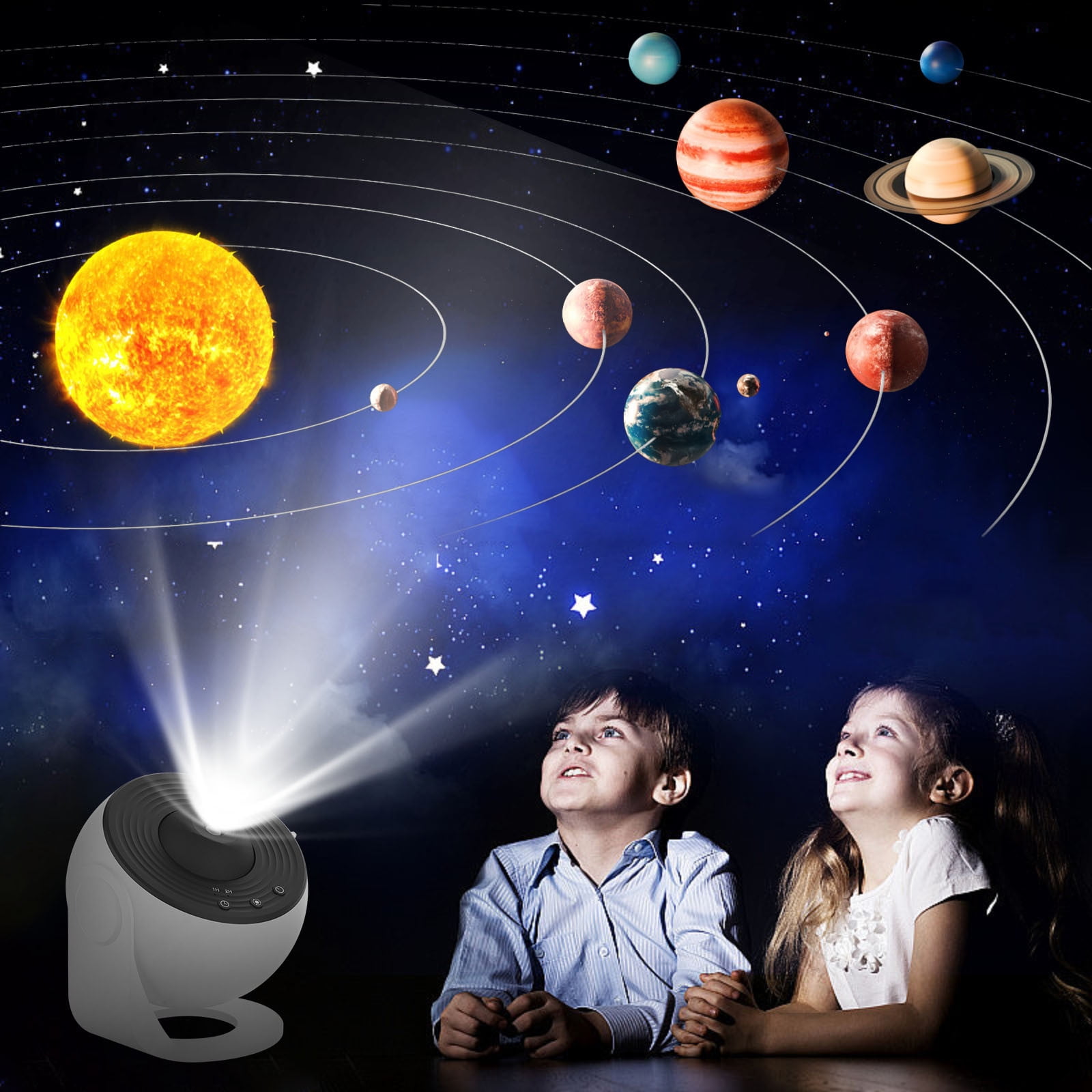 Teissuly 12 In 1 Planetarium Galaxy Projector - Star Projector For ...