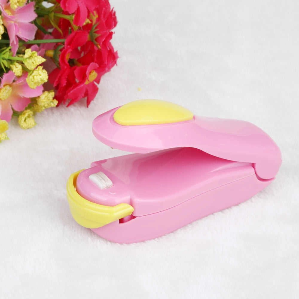 Teissuly 1pcs Mini Bag Sealer, Portable Mini Heat Sealing Machine ...