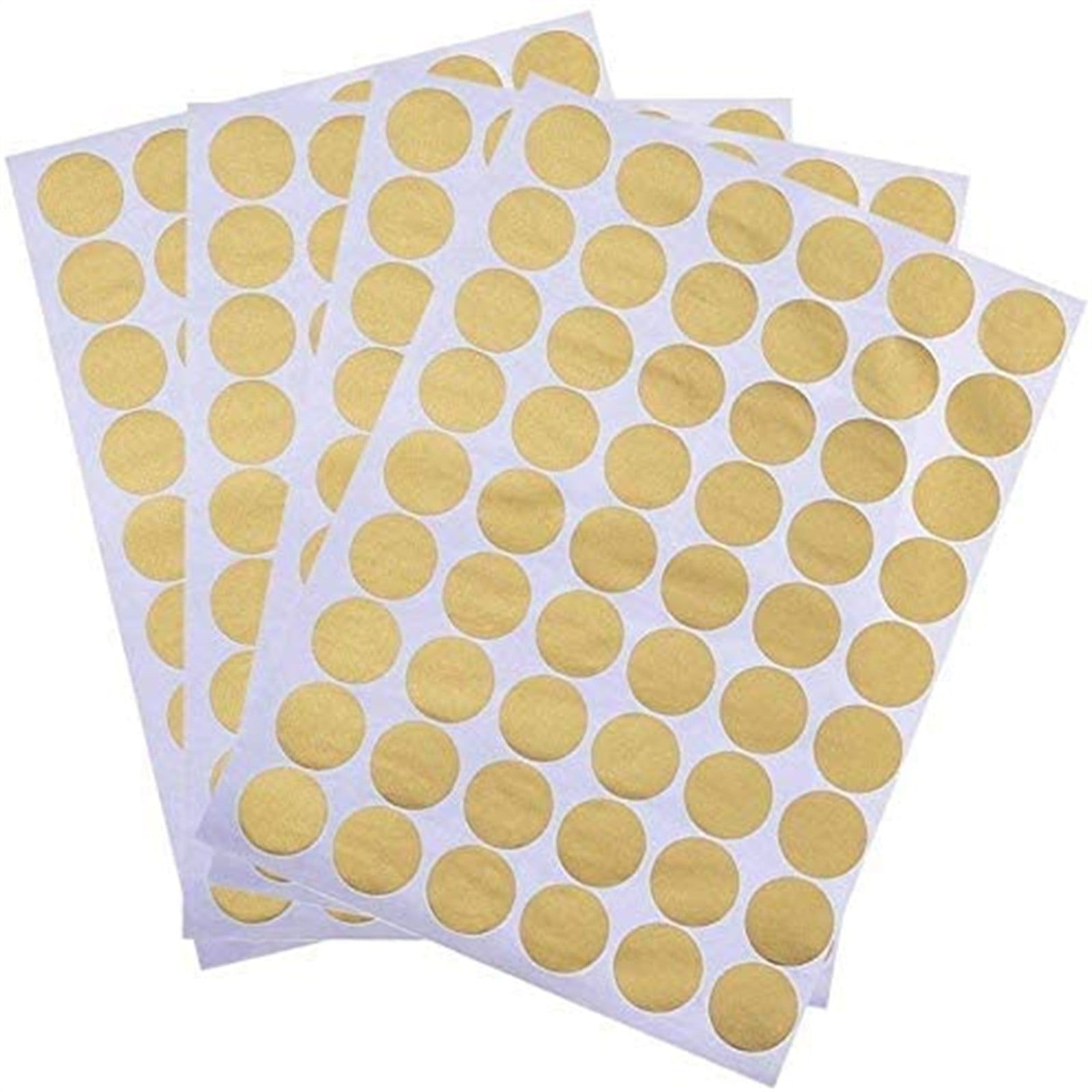 Teissuly 200 stickers gold leaves 5 cm polka dots stickers stickers ...