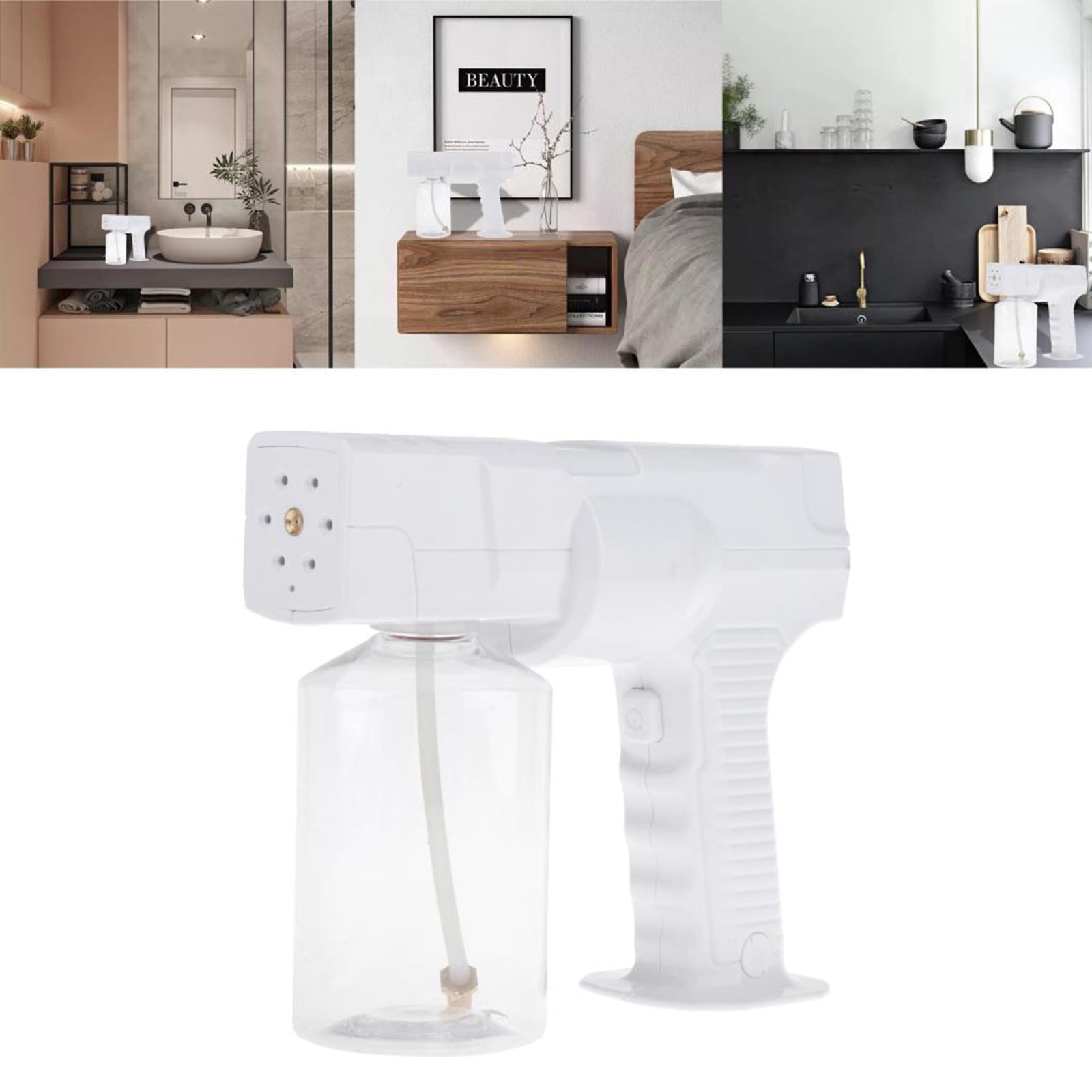 Teissuly 600ML Blue Light Steam Atomizing Fogger Disinfection Sprayer ...