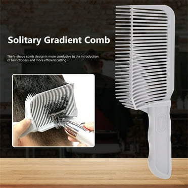 GARENAS Barber Comb Curved Barber Comb for Home Hairdressing Barber ...