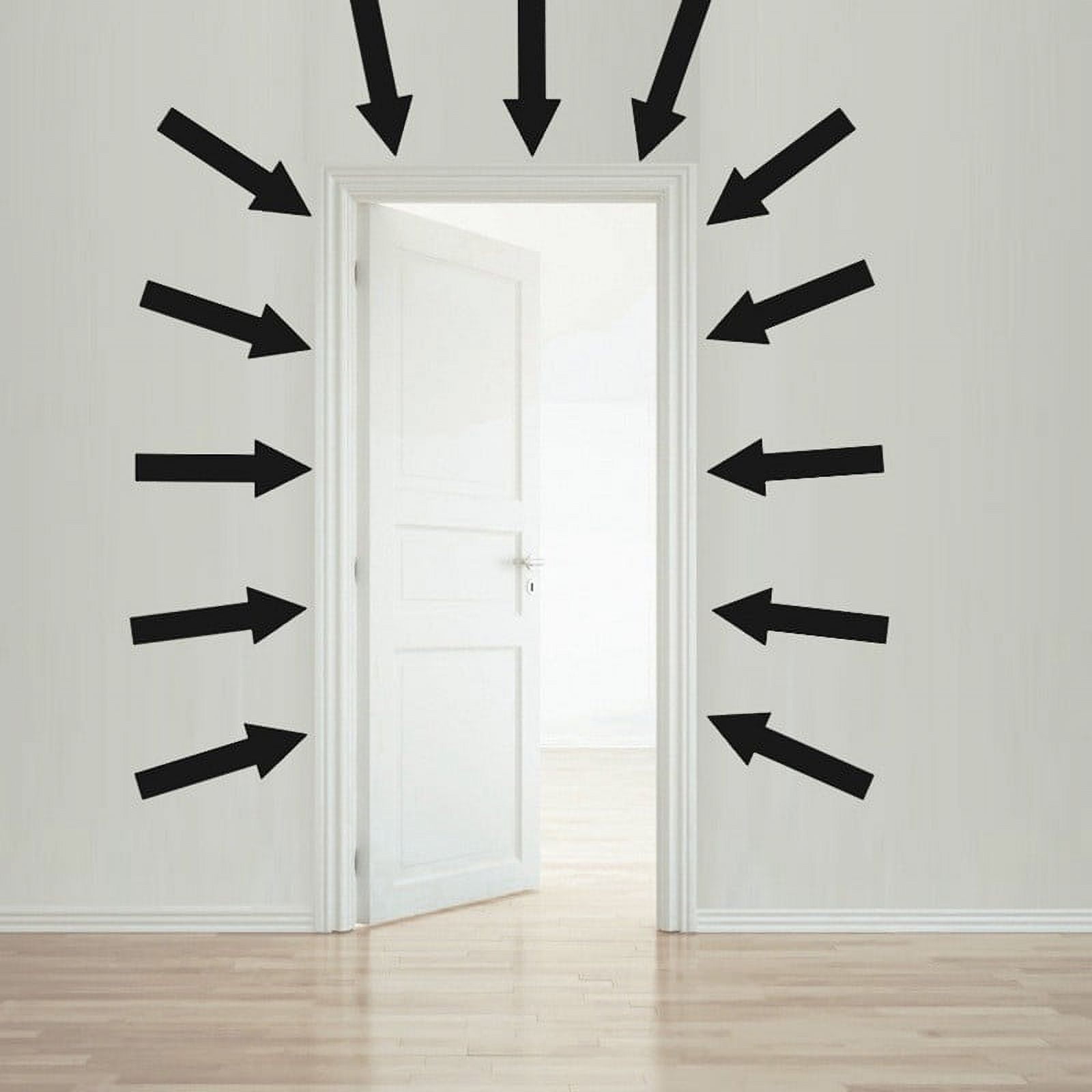 Teissuly Arrows Wall Sticker For Indication Sign,Staircase Sticker ...