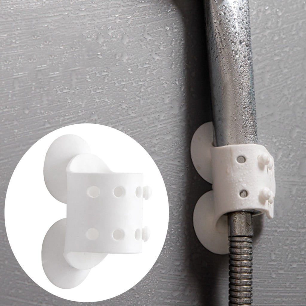 Teissuly Bathroom Shower Holder Movable Bracket Suction Cup Hook 10Pcs ...