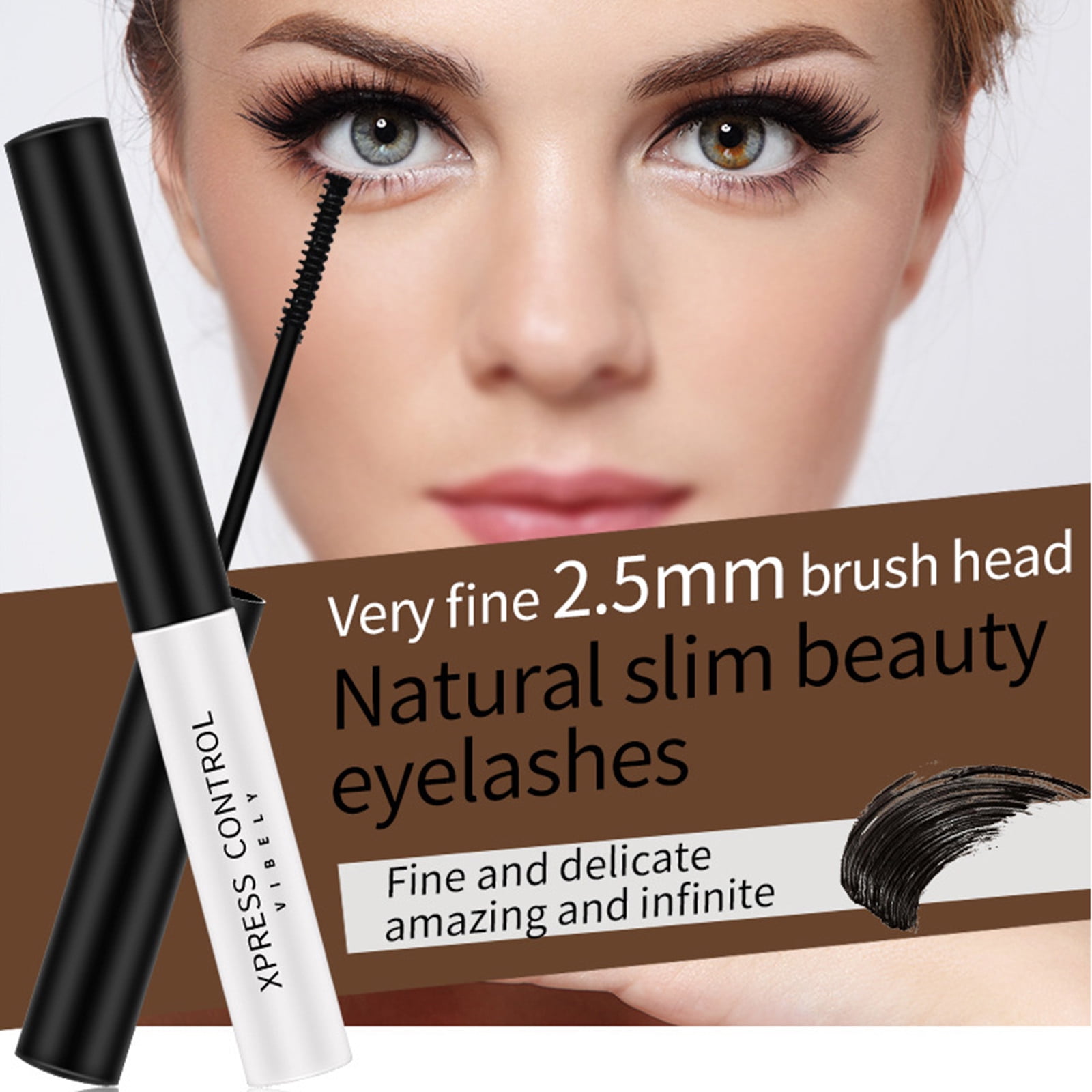 Teissuly Black Makeup Eyelash Long Curling Mascara Eye Lashes Extension ...