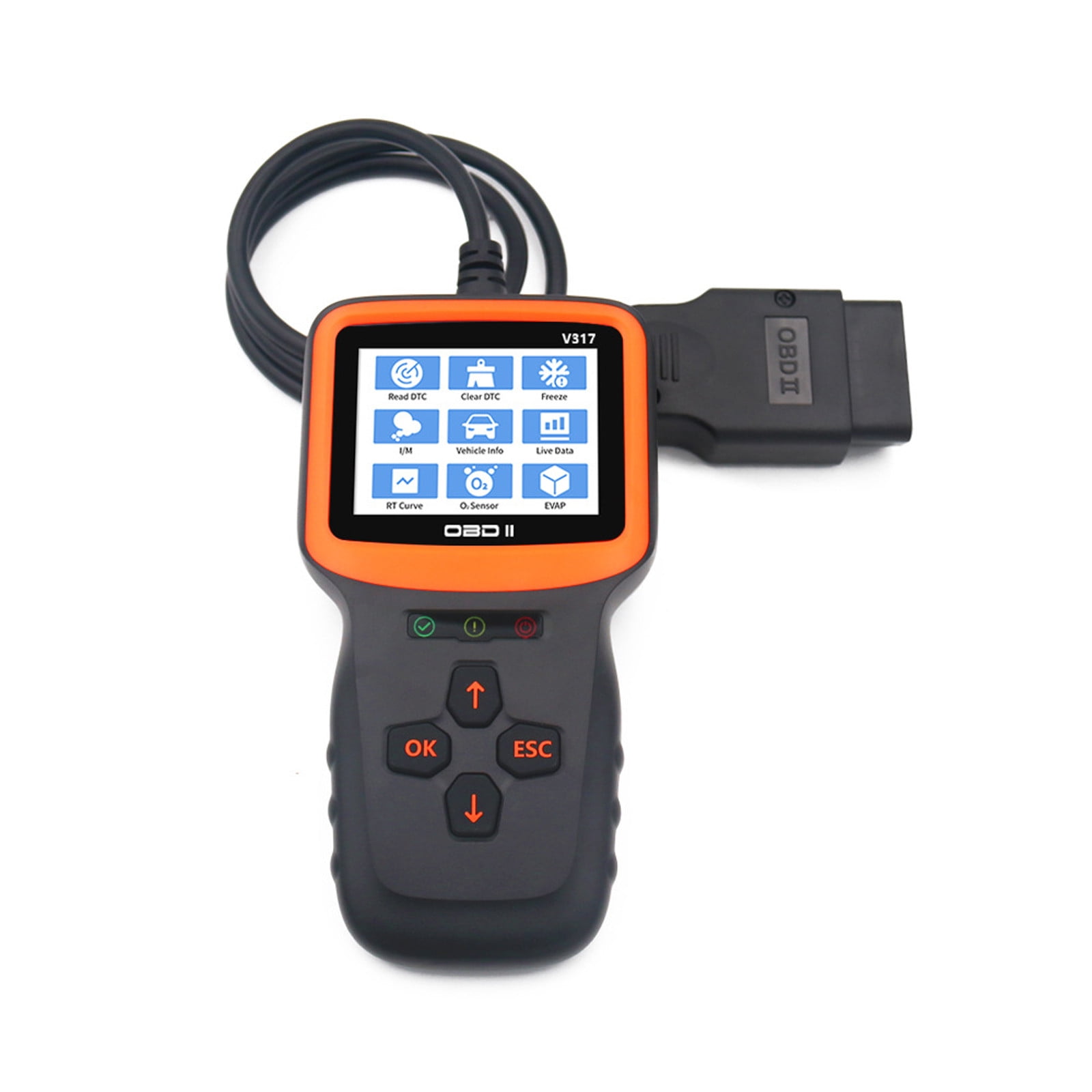 Teissuly Car Fault Detector Engine Testing Tool Car Reading Card Car ...