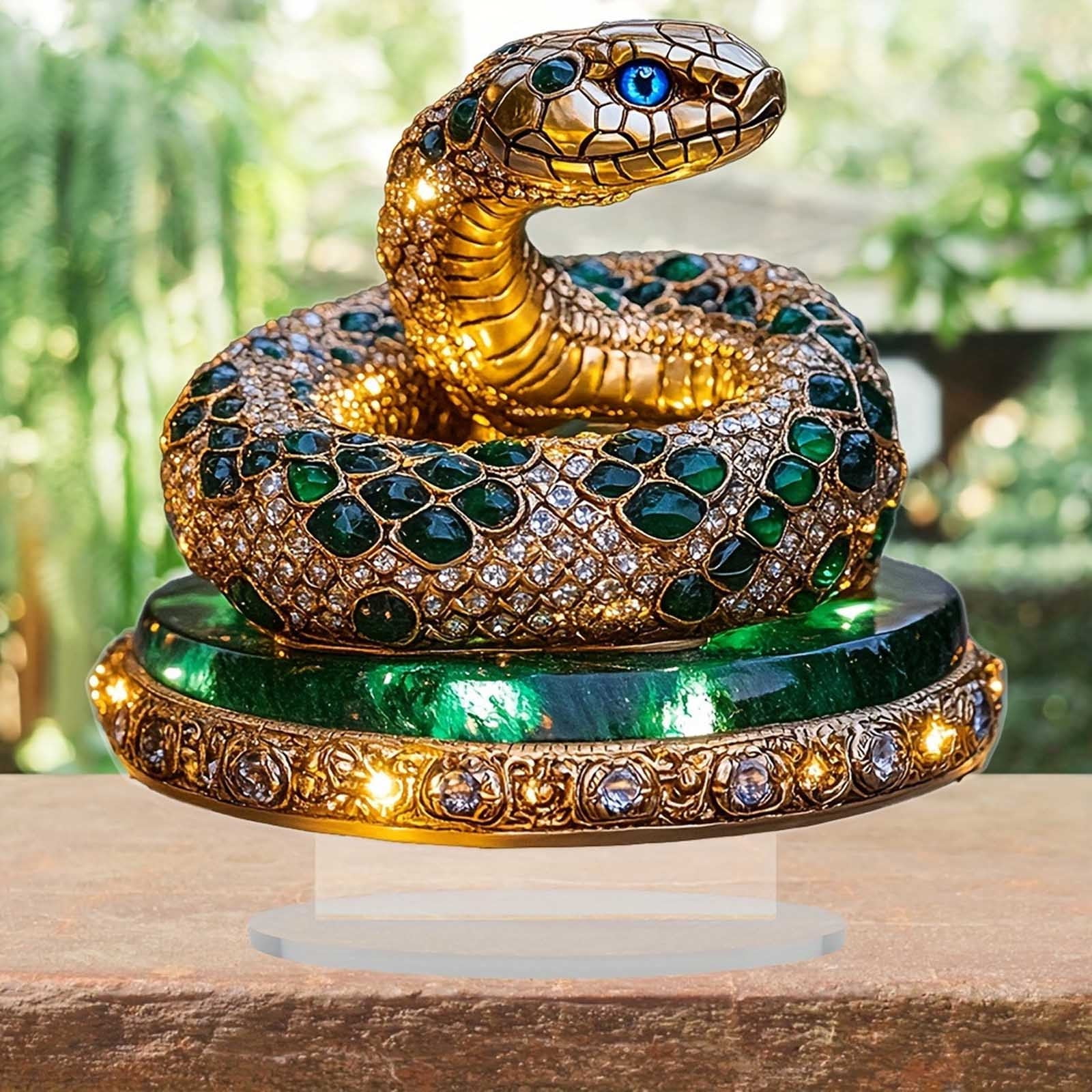 Teissuly Clearance 2025 Snake Acrylic Tabletop Decoration Bohemian ...
