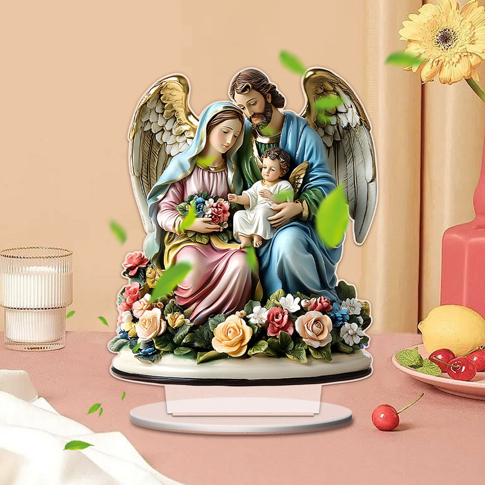 Teissuly Clearance A Family Of Three Presents 2D Flat Acrylic Home ...