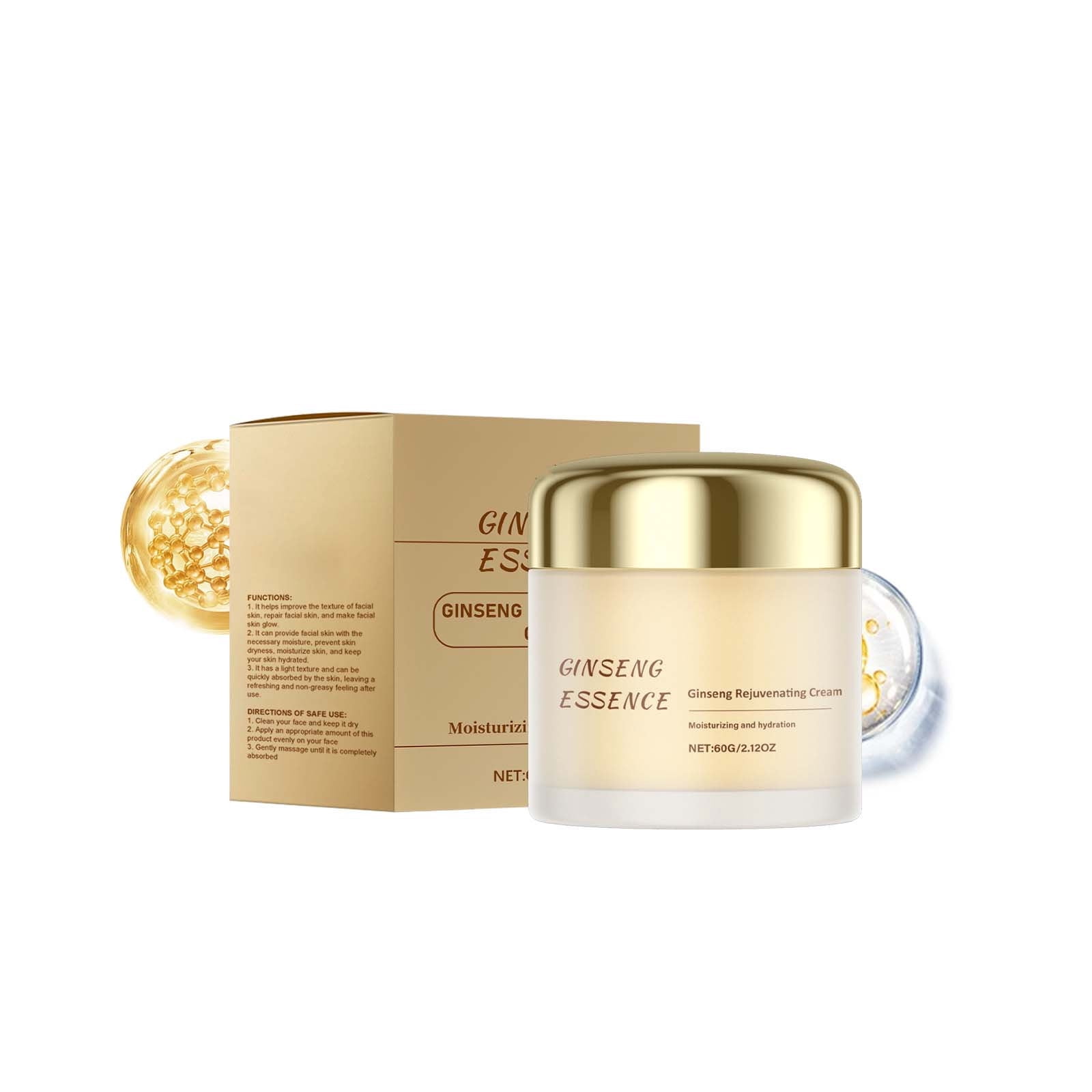 Teissuly Clearance Ginseng Moisturizing Cream Effectively Nourishes The ...