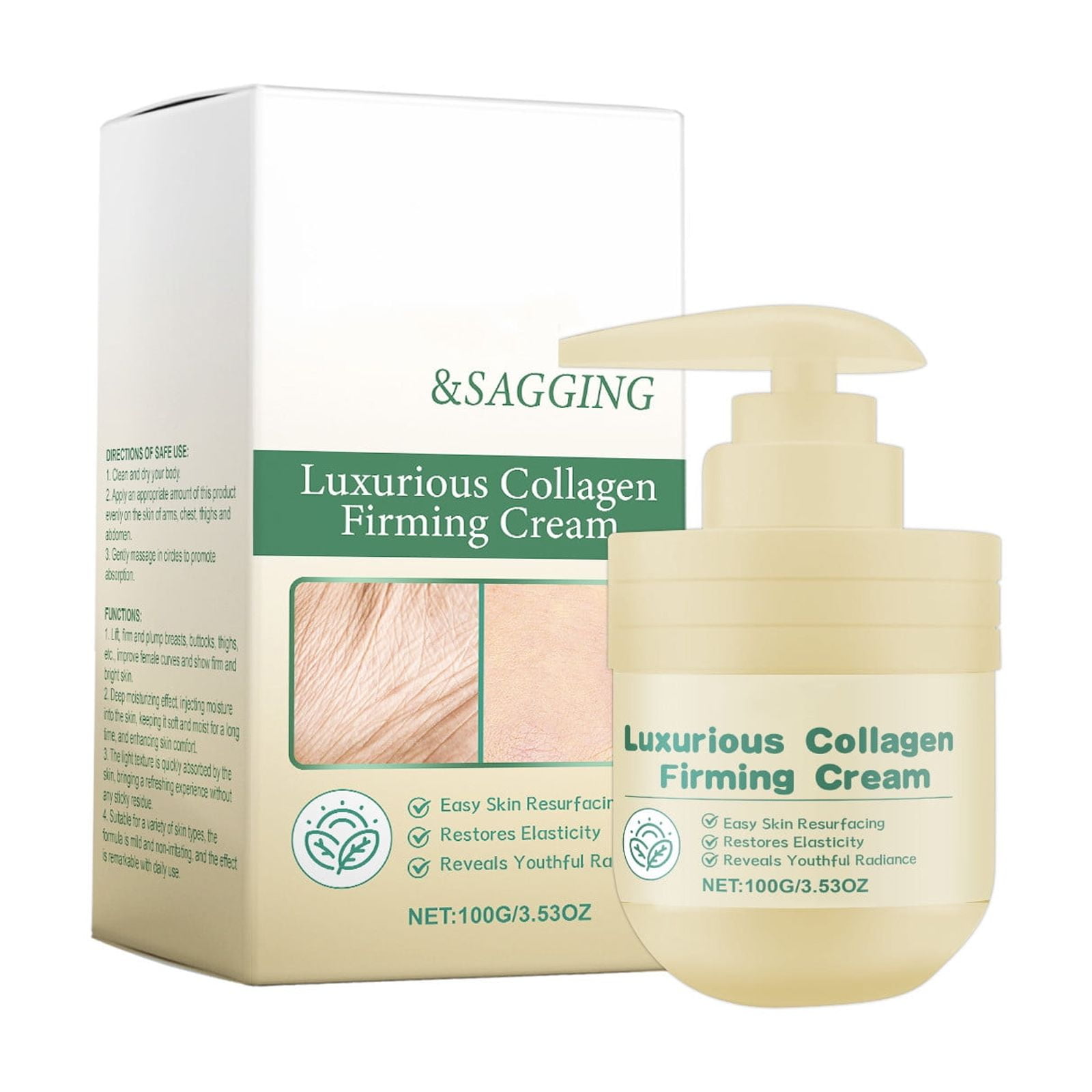 Teissuly Clearance Luxurious Collagens Firming Cream Lifting Neck Cream Firming Cream Face And ...