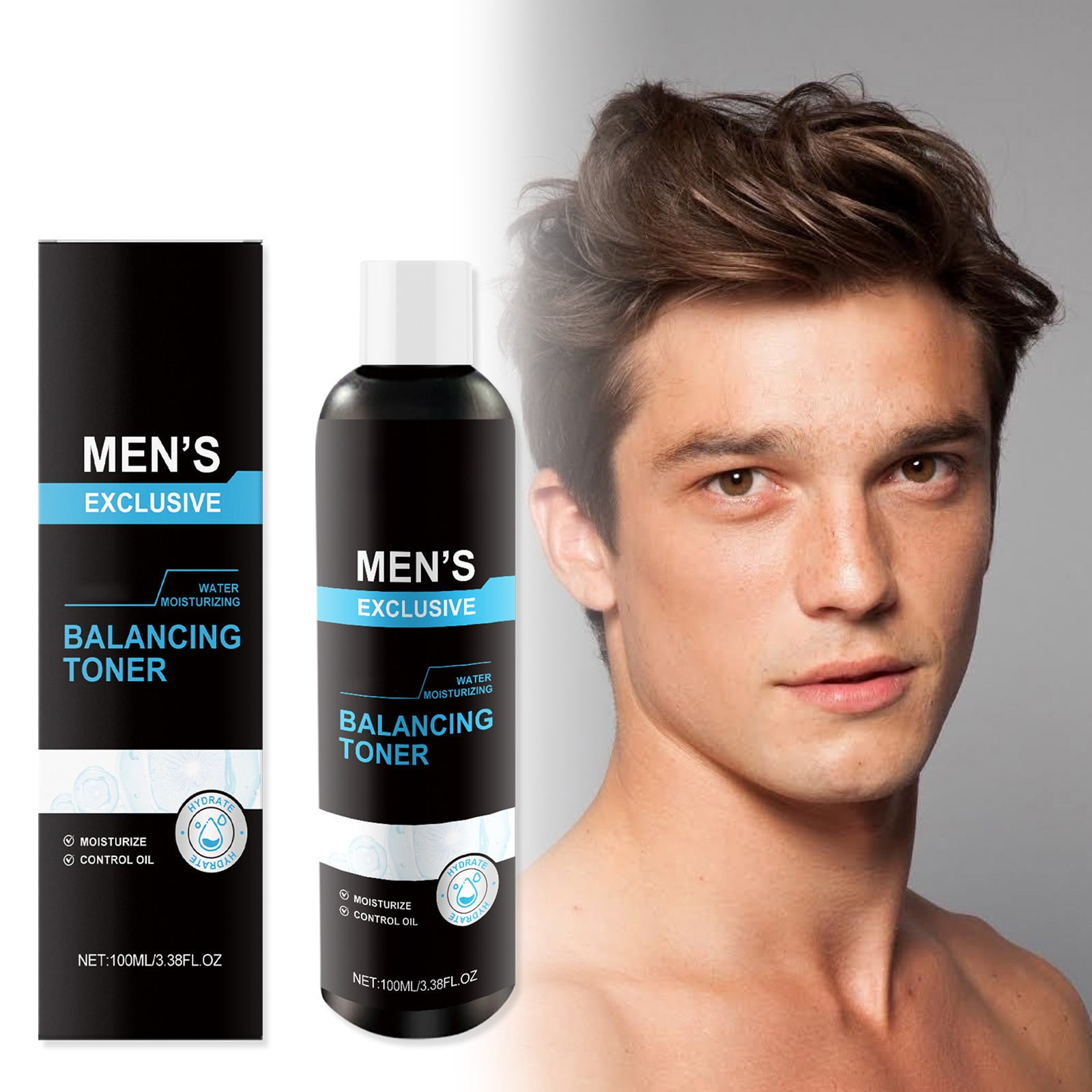 Teissuly Clearance Men's Oilsing Control Toner Replenishes Moistured ...