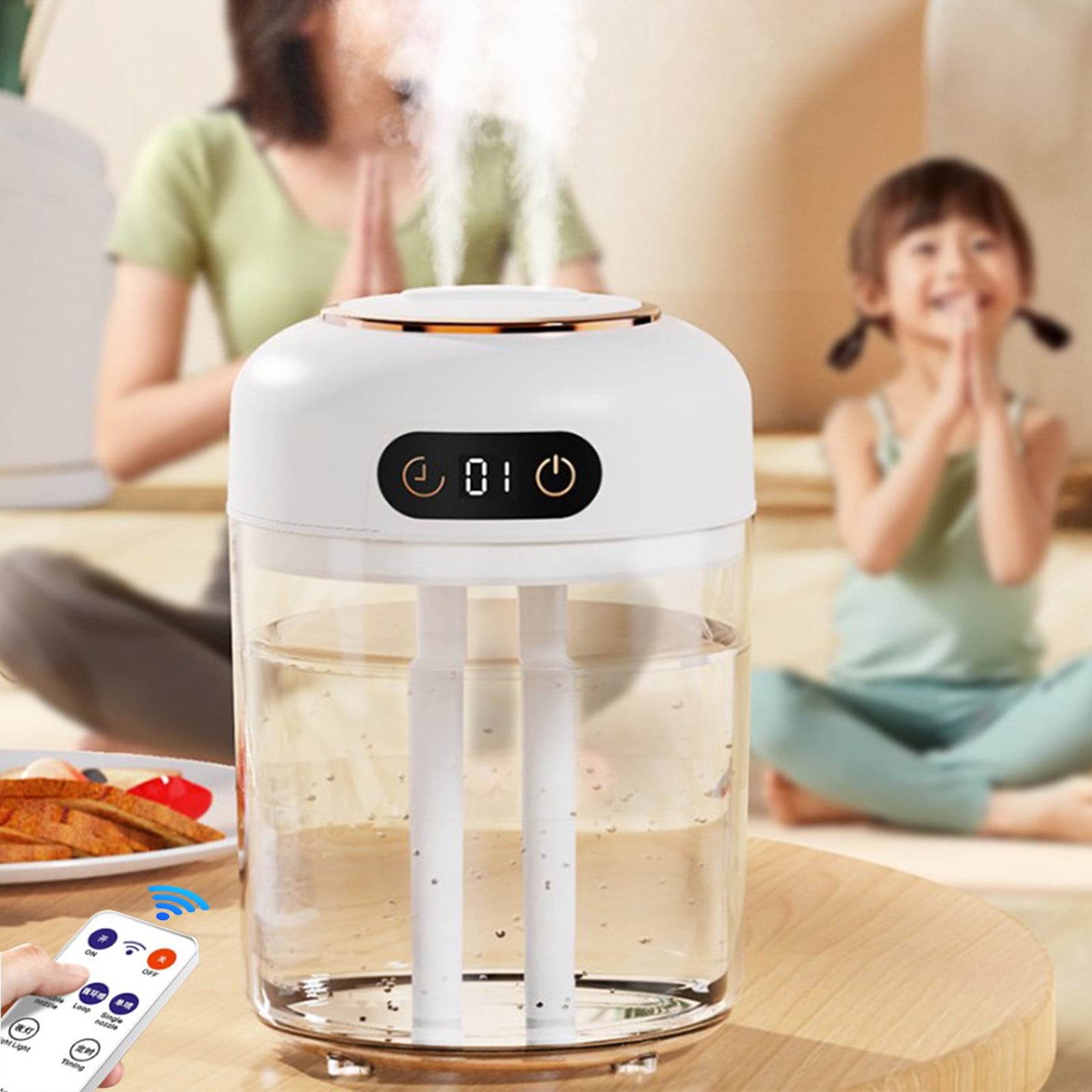 Teissuly Clearance Portable Desk Humidifier Cool Mist Humidifier Small ...