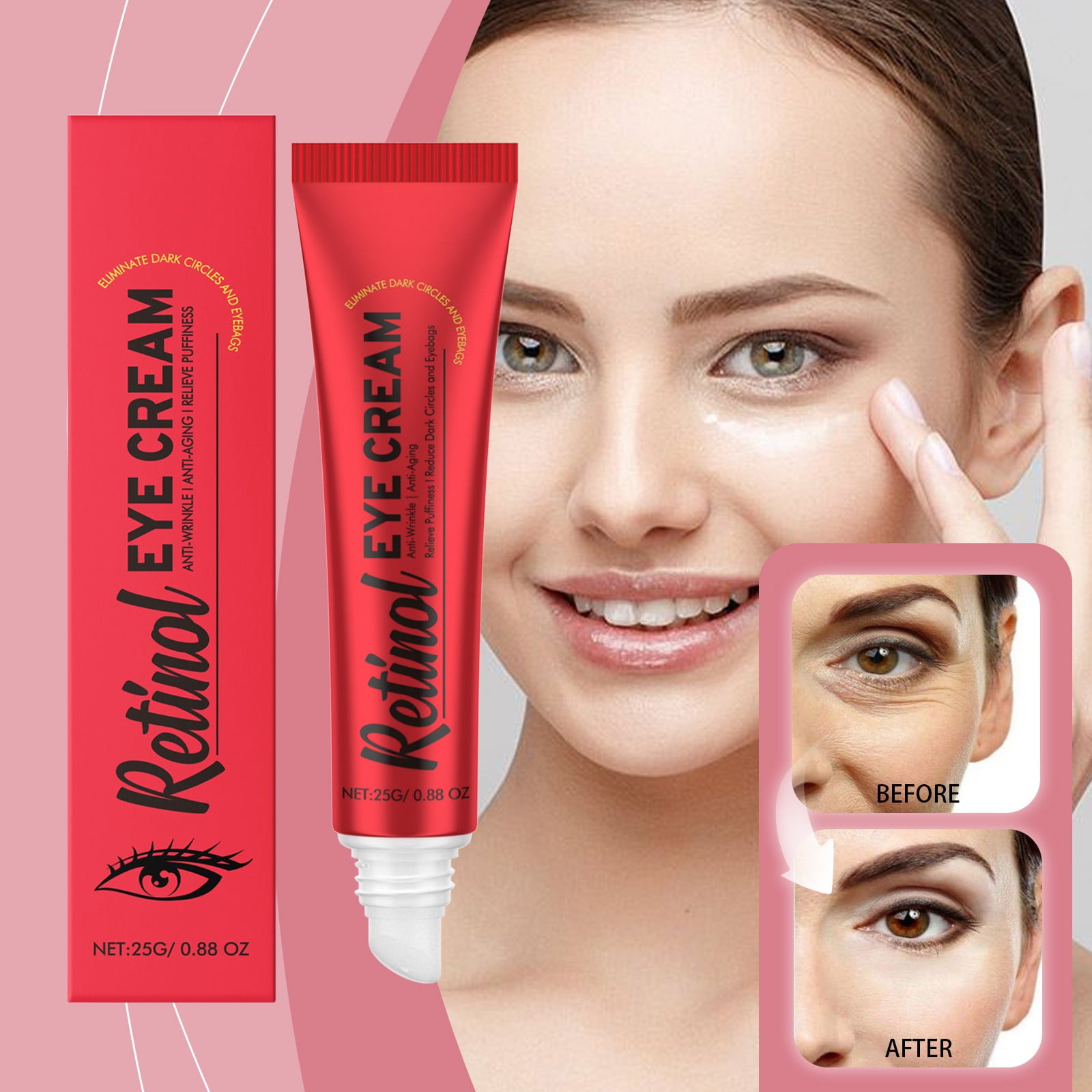 Teissuly Clearance Retinol Reduce-wrinkle And Firming Eye Cream Eye ...