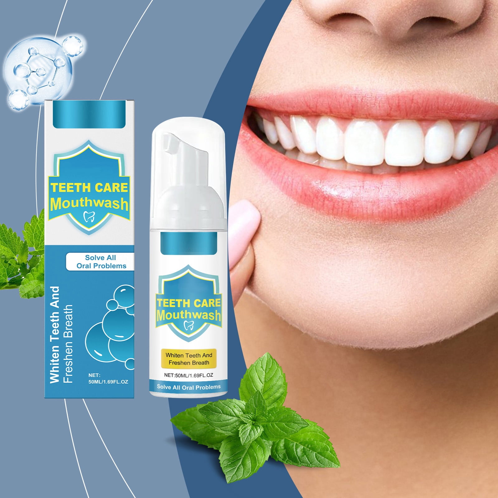 Teissuly Clearance Teeth Care Mouthwash Solve All Oral Problems Whiten ...
