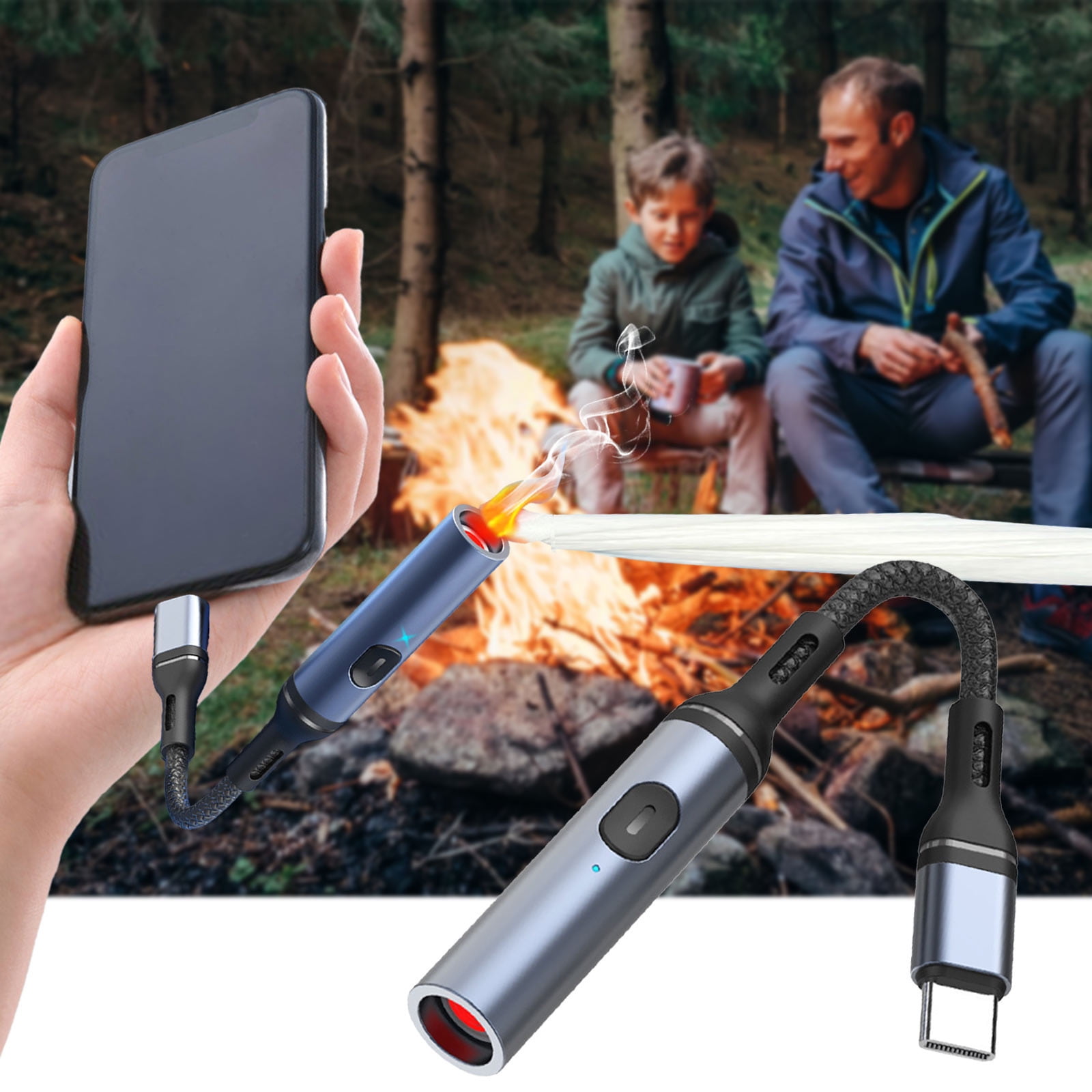 Teissuly Clearance USB Interface Lighter Can Be Brought To The Plane ...