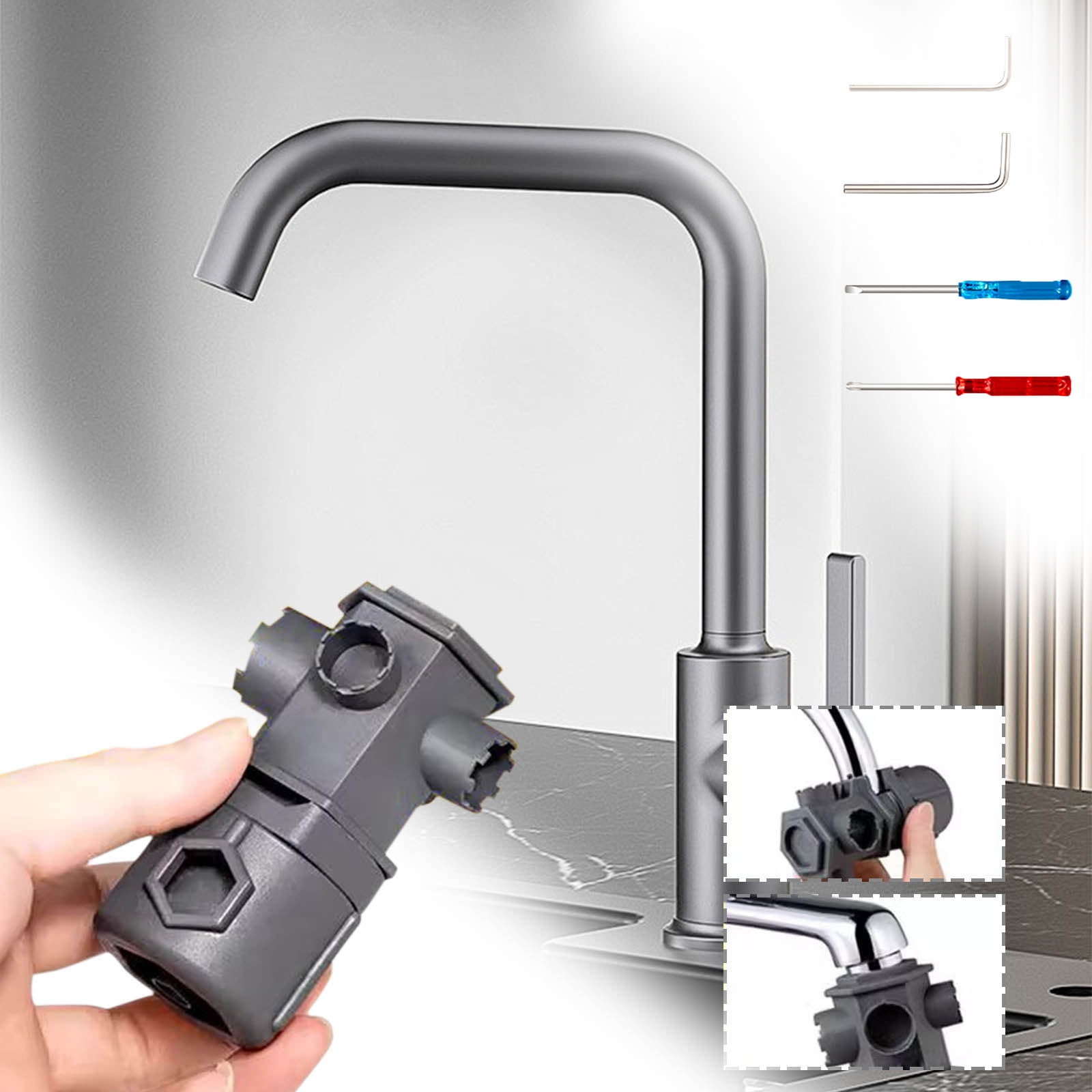 Teissuly Clearance Wrenches For Faucet Tools Wrenches Multifunctional ...