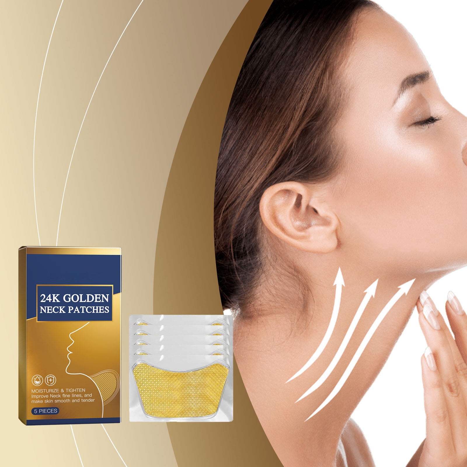 Teissuly Collagened Whitening Neck Texture Patch Moisturizing And ...