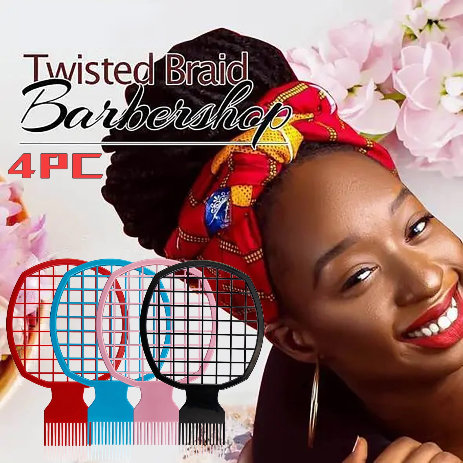 Teissuly Comb Curl hair Comb Dirty Braid Comb Perm Styling Comb ...