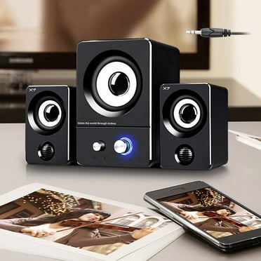 D-202 USB Wired Combination Speakers Computer Speakers Bass Stereo ...