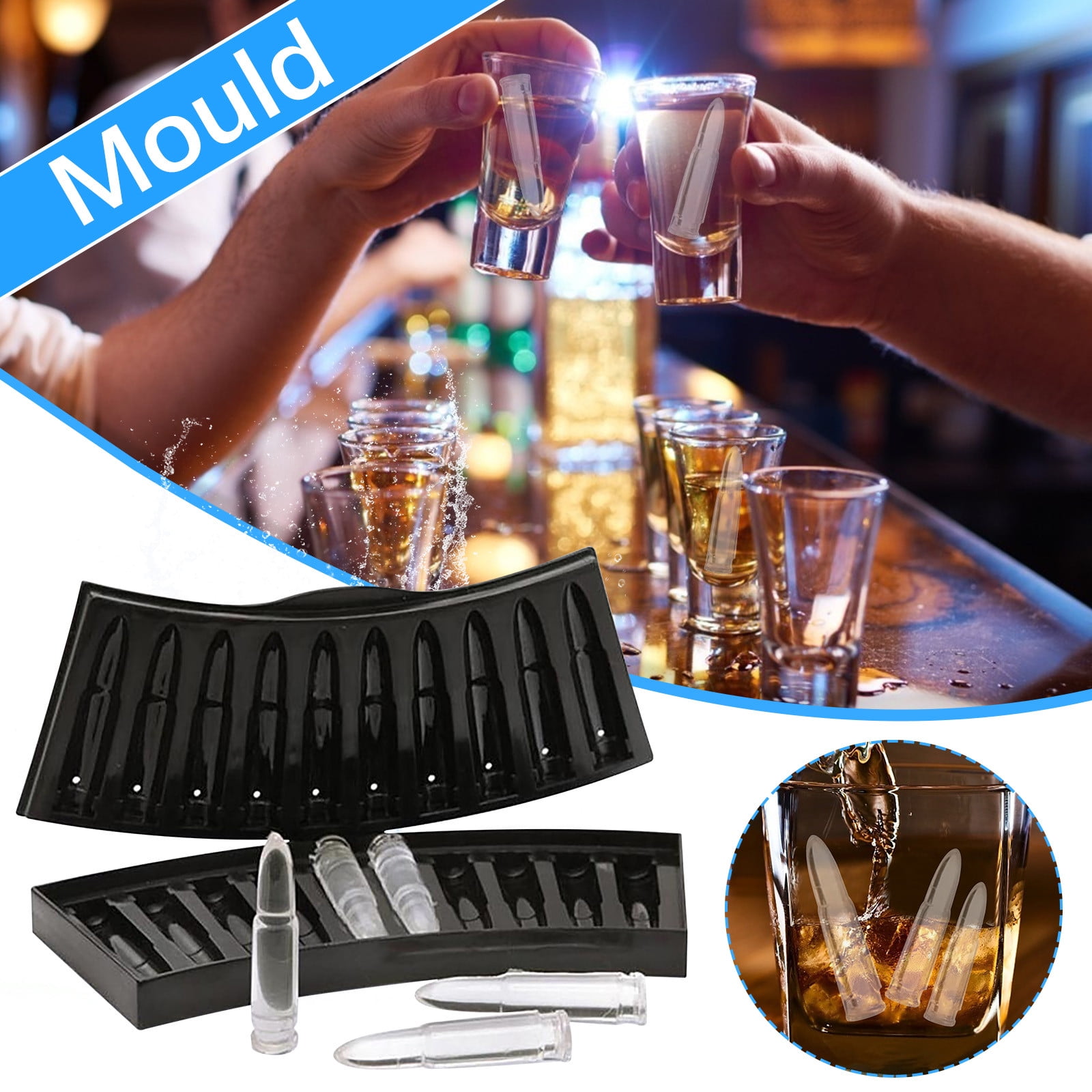 Teissuly Creative Ice Cocktail Silicone Ice Box Ice Maker - Walmart.com