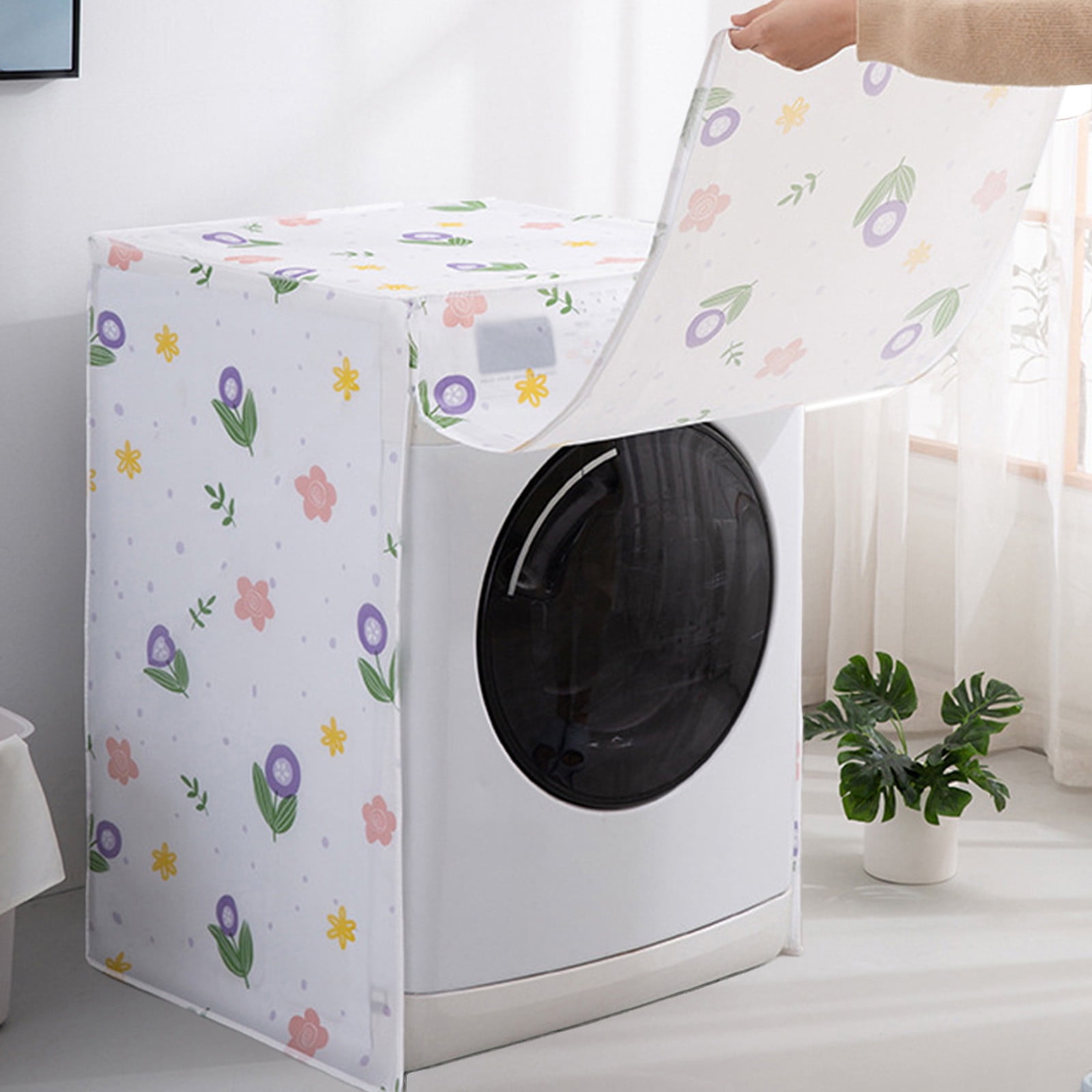 Teissuly Drum Washer Dusty Cover Water Proof Dust Proof Home Appliance ...