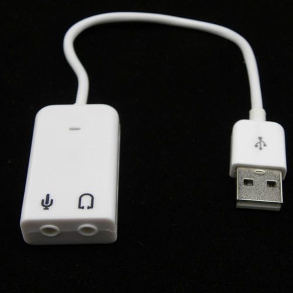 Teissuly External Virtual USB 2.0 For Laptop Converter Stereo Sound ...