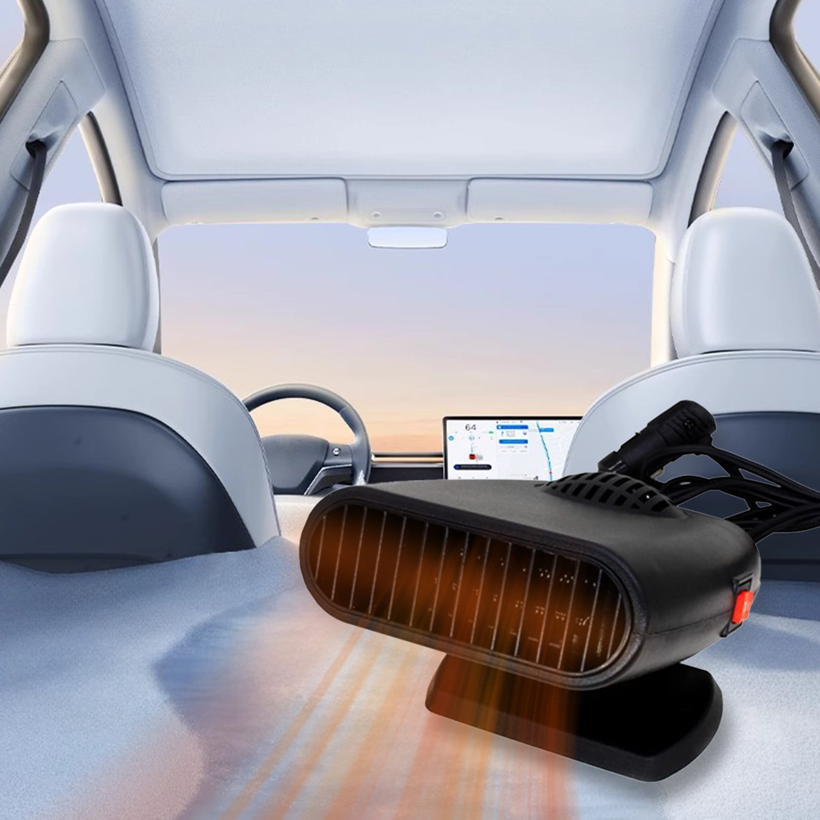 Teissuly Factory Car Heater Car Defogger Defroster Mini Electric Heater ...