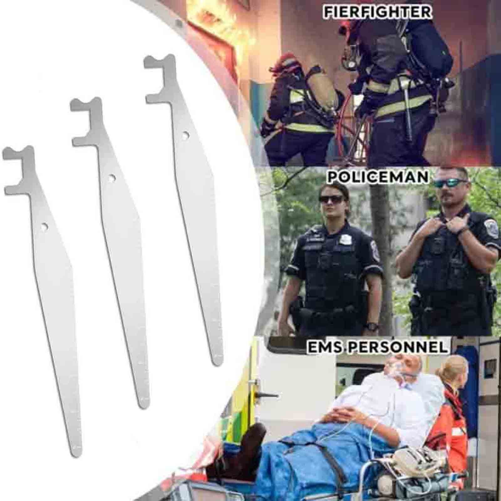Teissuly Firefighter Multi-Purpose Pry Bar Tool Hand Tool Door Lock ...