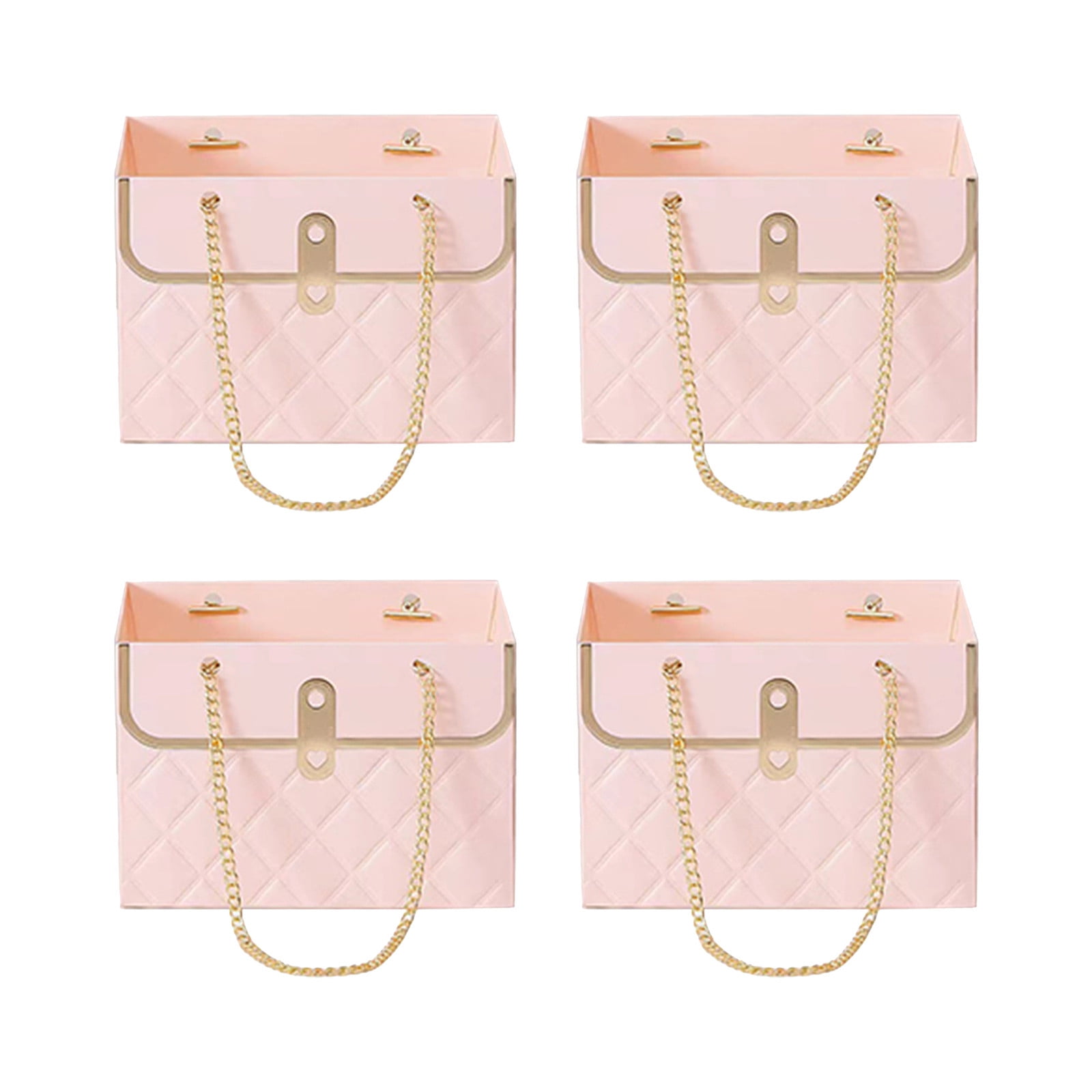 Teissuly Flower Paper Gift Box With Metal Chain, 2023 New Bouquet ...