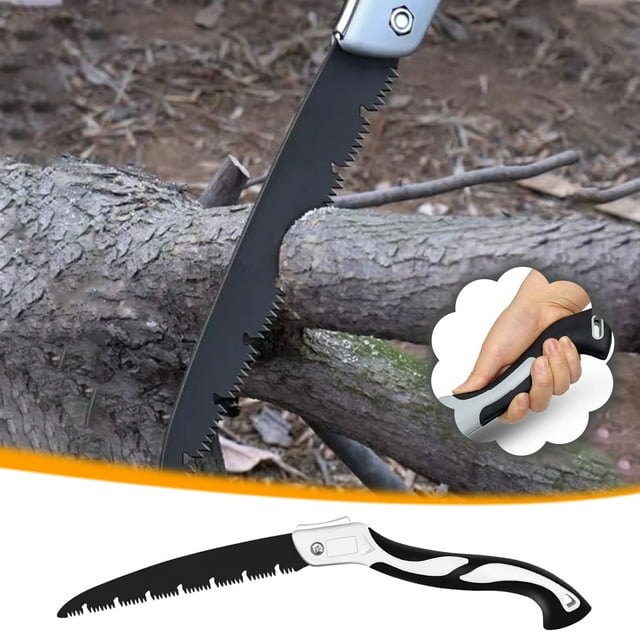 Teissuly Folding Saw, Hand Pruning Saw with 9.84 inches Rugged SK-5 ...