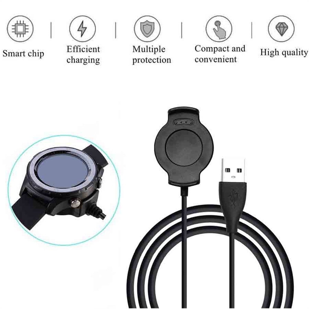 Teissuly For Watch 2 Smart Watch Charging Dock Charger with USB Cable ...