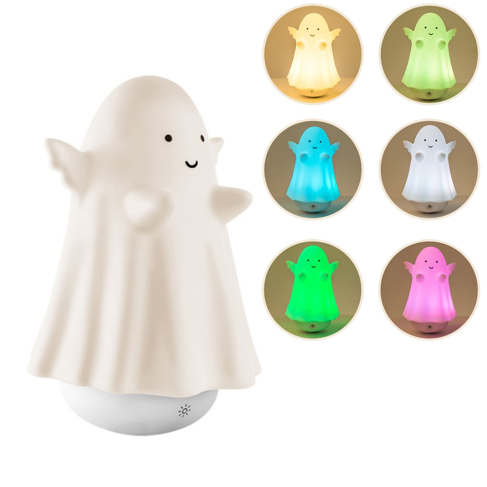 Teissuly Ghosts Small Scary Ghost Figurines Halloween Ghost Ghost Pat ...