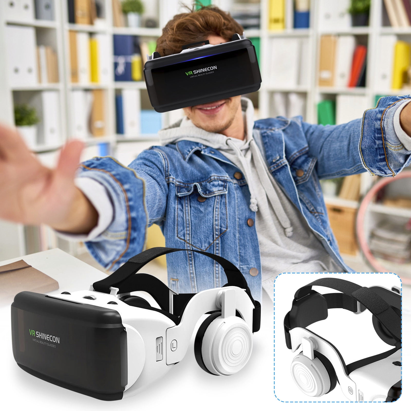 Teissuly Glasses Headset Version For Mobile Phones Virtual Reality ...