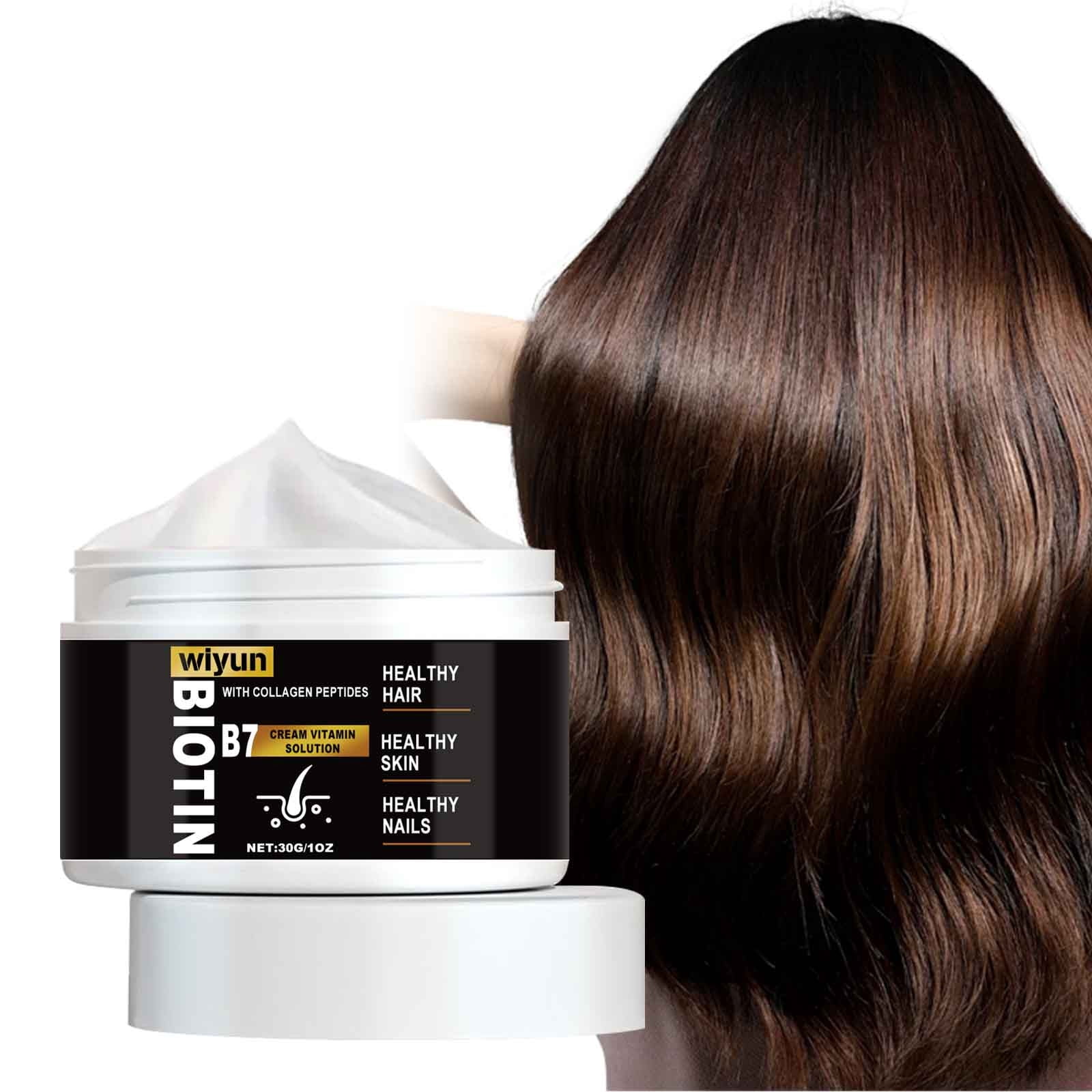 Teissuly Hair Growth Cream Natural Hair Growth Cream For Thicker Longer ...