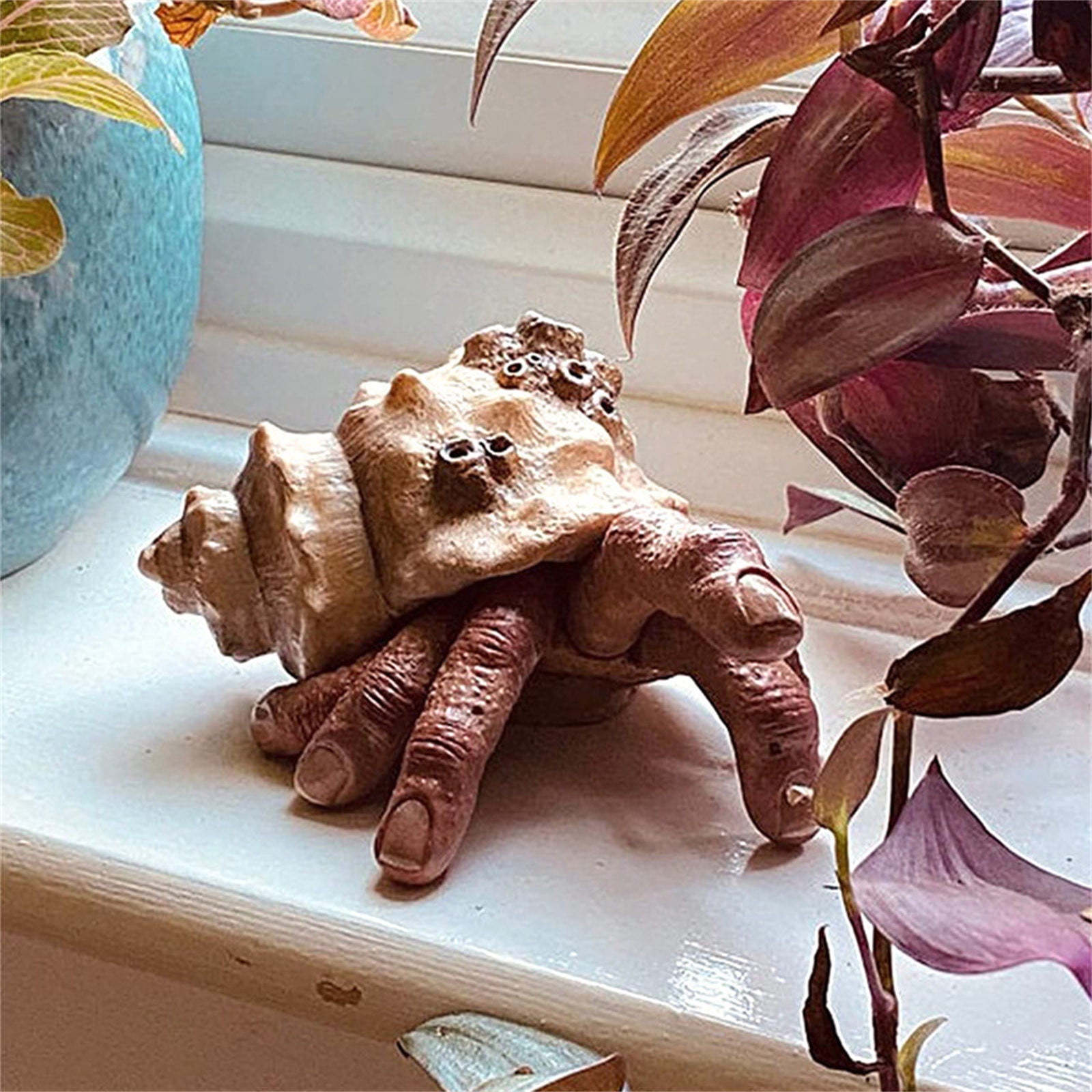 Teissuly Halloween Decorations,Fingercrab Creepy Weird Realistic Horror ...