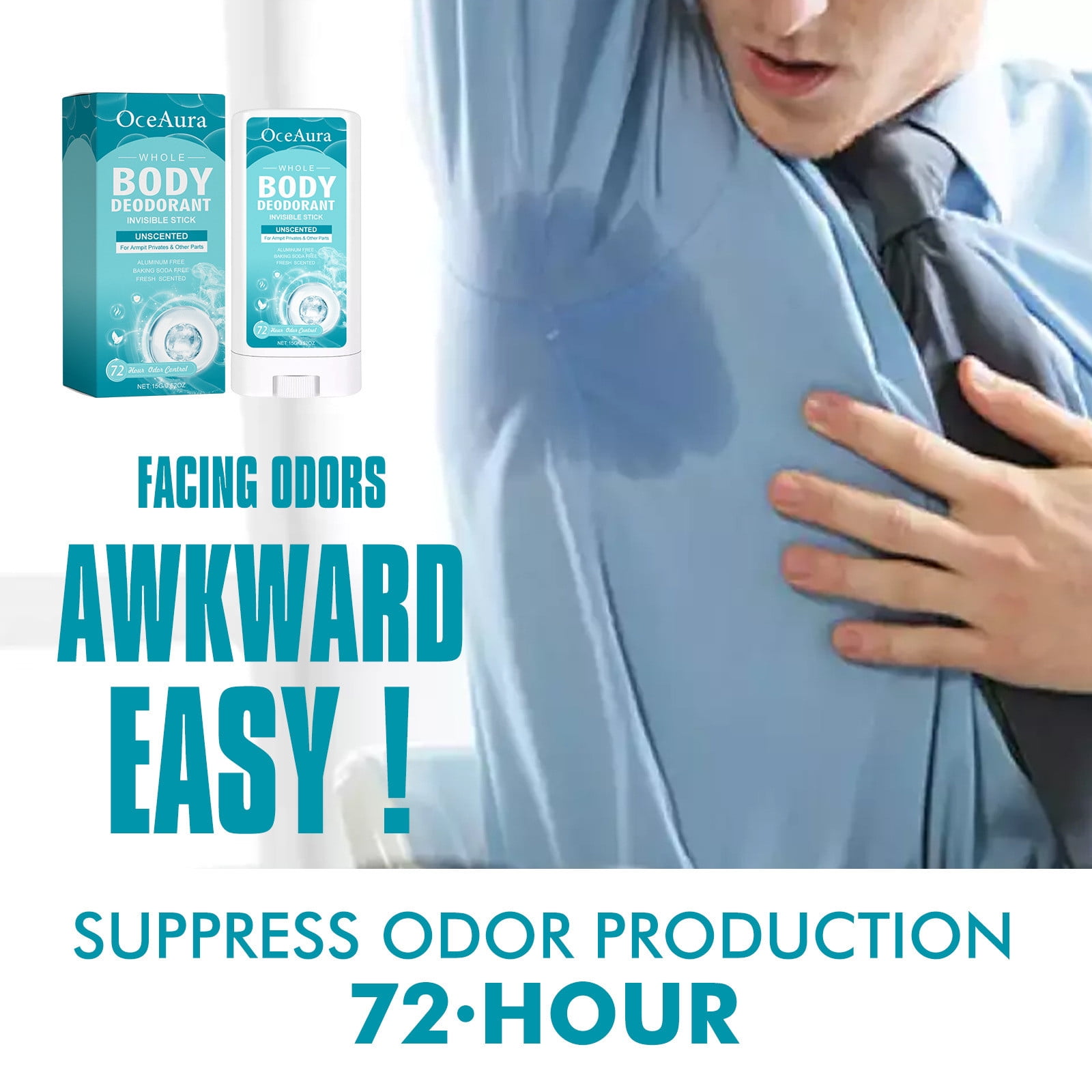 Teissuly Hole Body Deodorant Smooths Solid Deodorant - Walmart.com