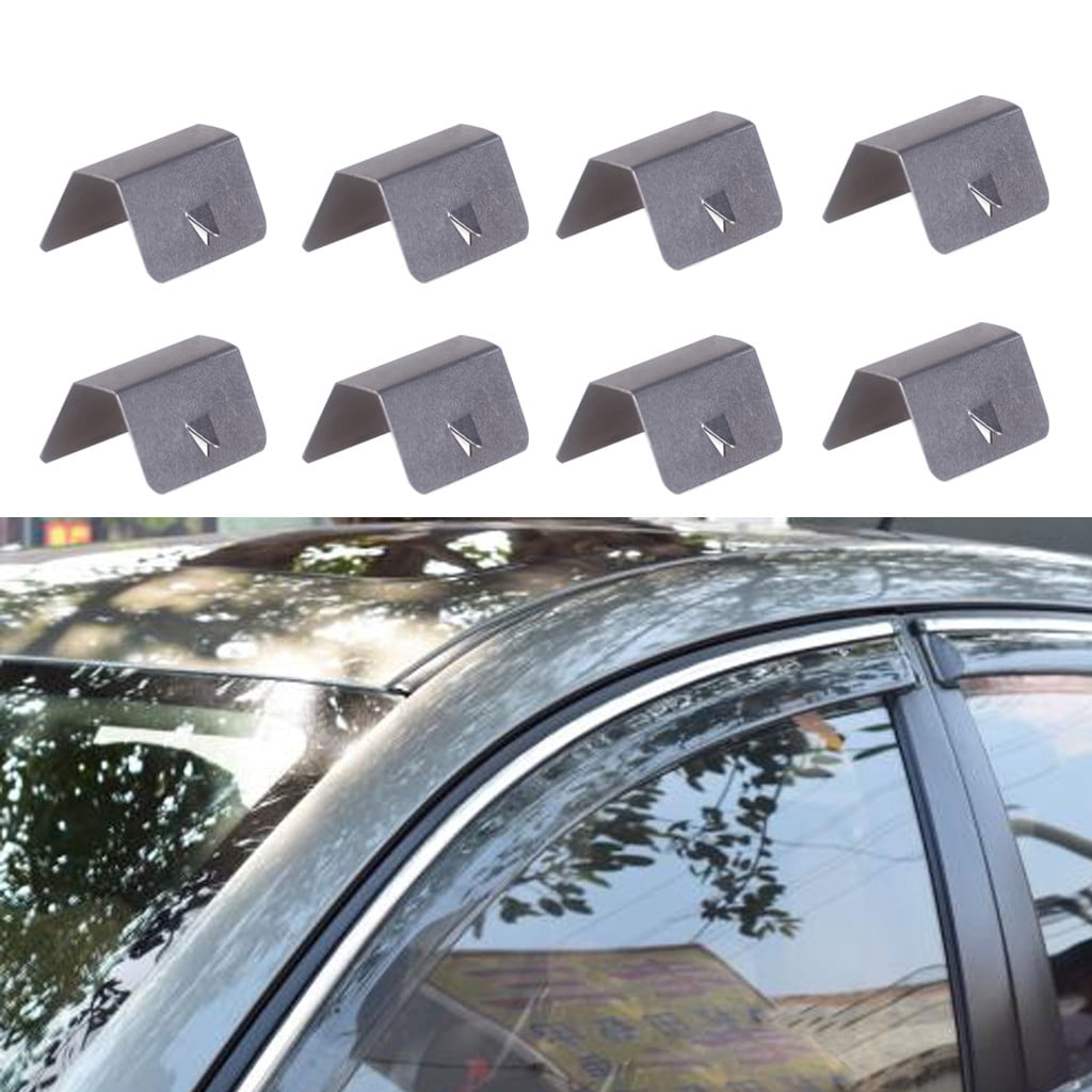 Teissuly In Channel Wind / Rain Eyebrow Fitting Clips Replacements For ...