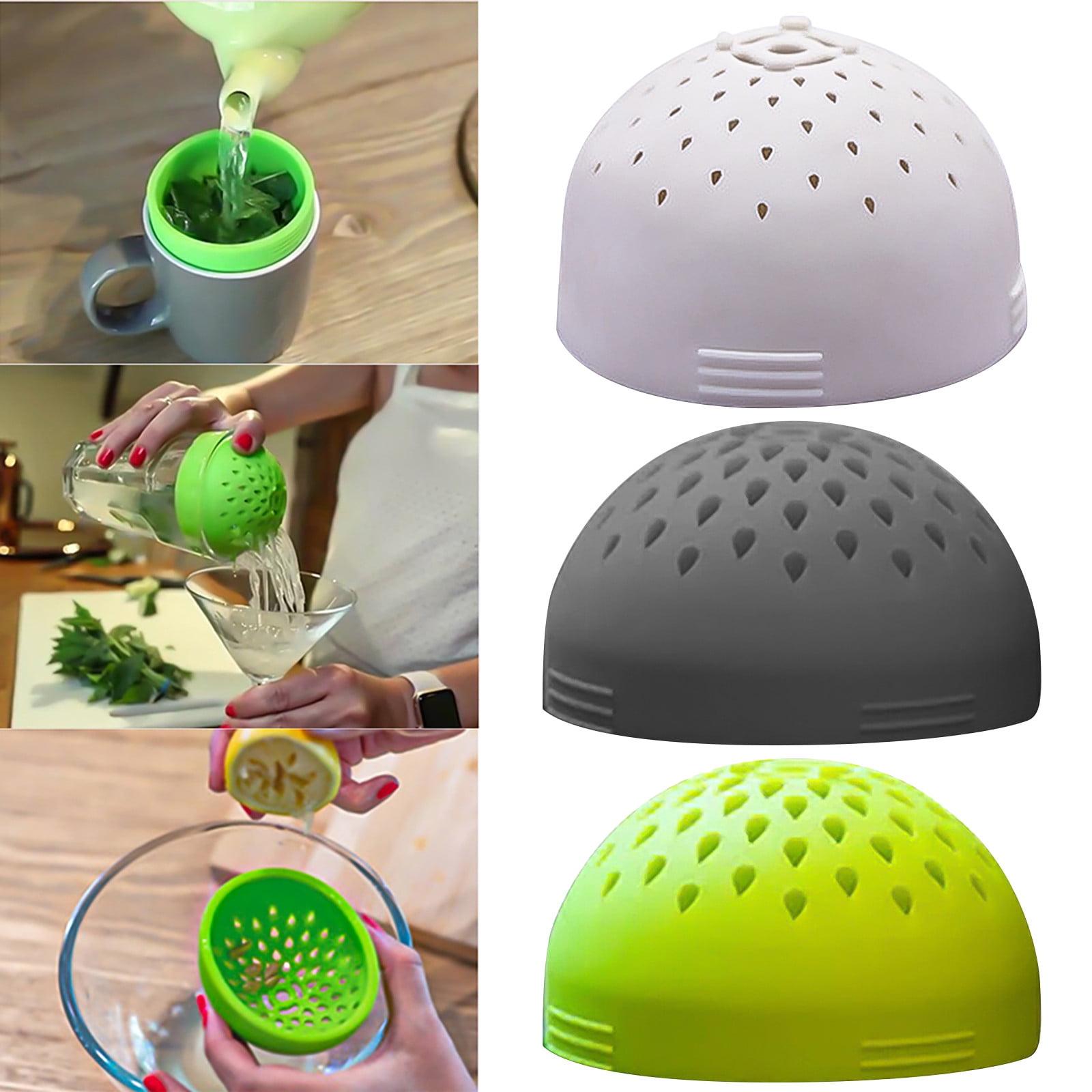 Teissuly Kitchen Colander, Multi-use Mini Colander, Portable Mini Can ...