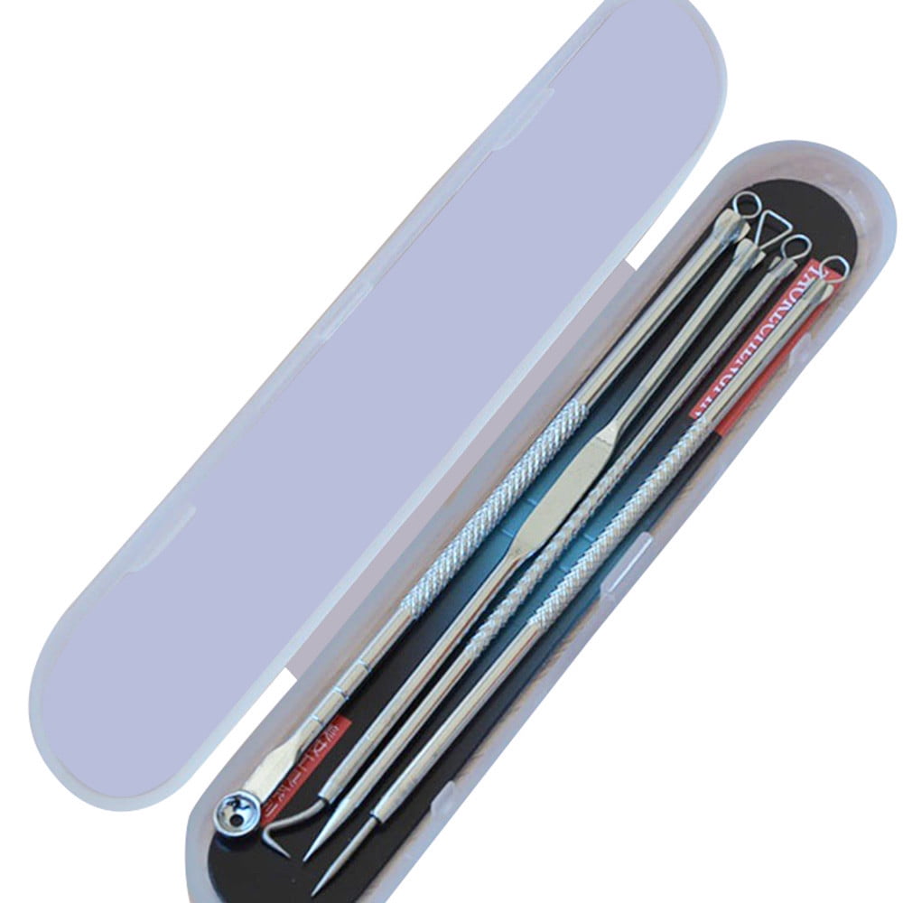 Teissuly Lady Stainless Steel Blackhead Pimple Extractor Remover Needle ...