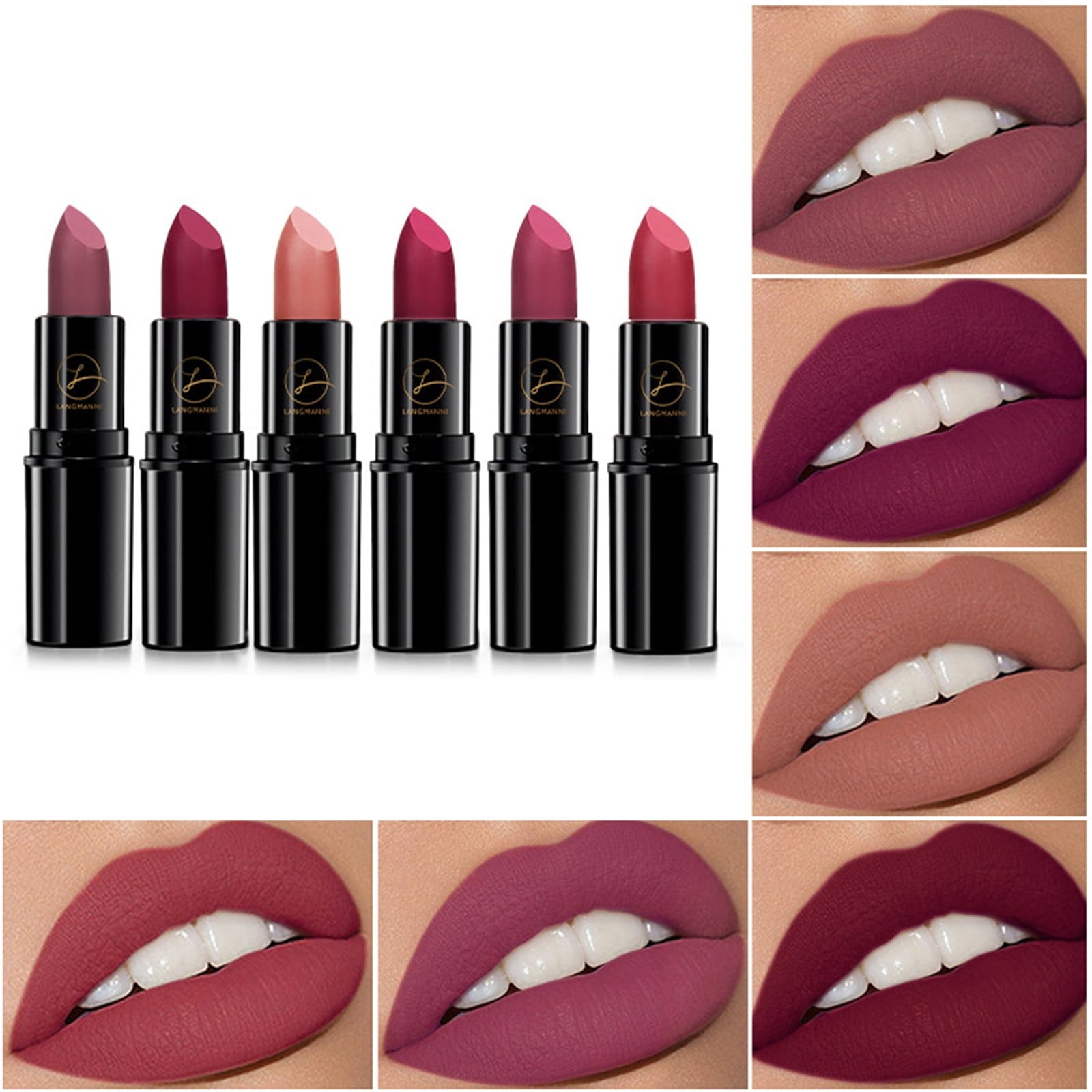 Teissuly Lipstick Pen Single Matte Moisturizing Long-lasting Lipstick ...
