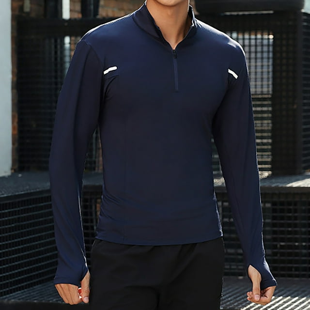 Teissuly Men's Lightweight Breathable And Sport Train Solid Color ...