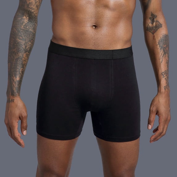 Teissuly Men's Underwear Cotton Large Size Fatty Men's Underpants Extra ...
