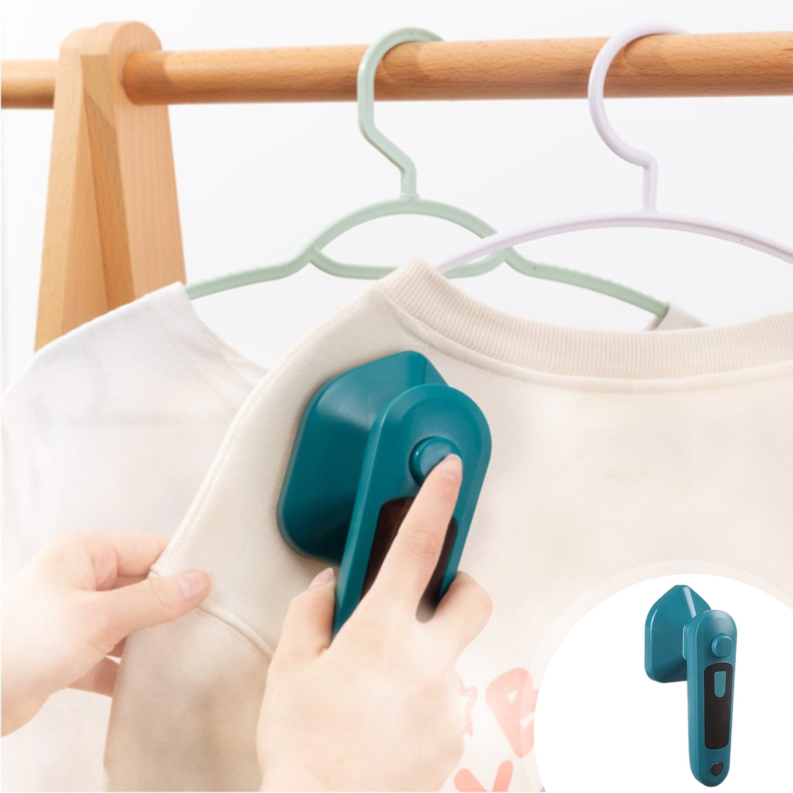 Teissuly Micro Steam Iron Portable Mini Steam Iron With Hidden Water ...