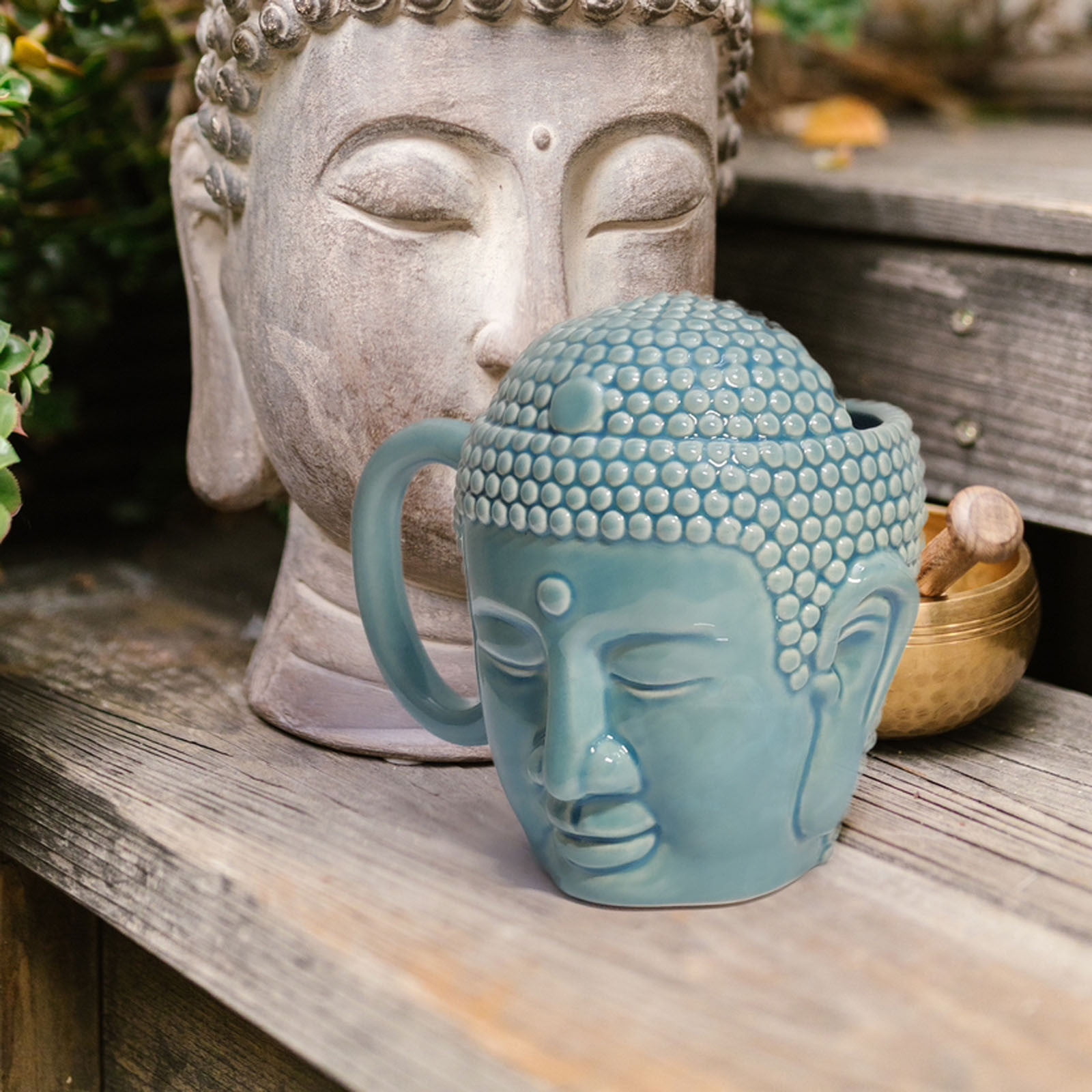 Teissuly My Buddha Ceramic Cup, Mug, Buddha Head Cup, Ceramic Cup, My ...