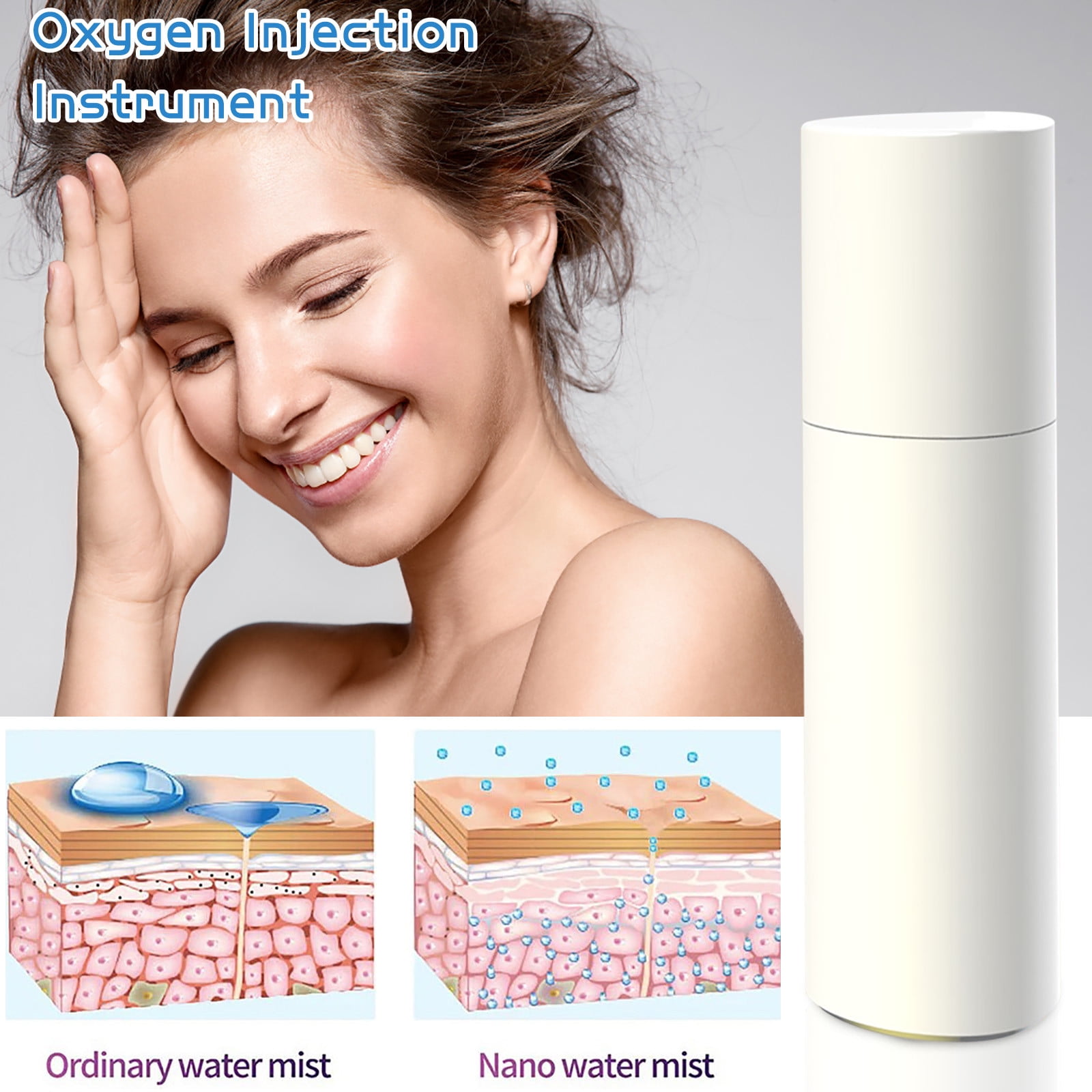 Teissuly Oxygen Injection Instrument Beauty Instrument Handheld ...
