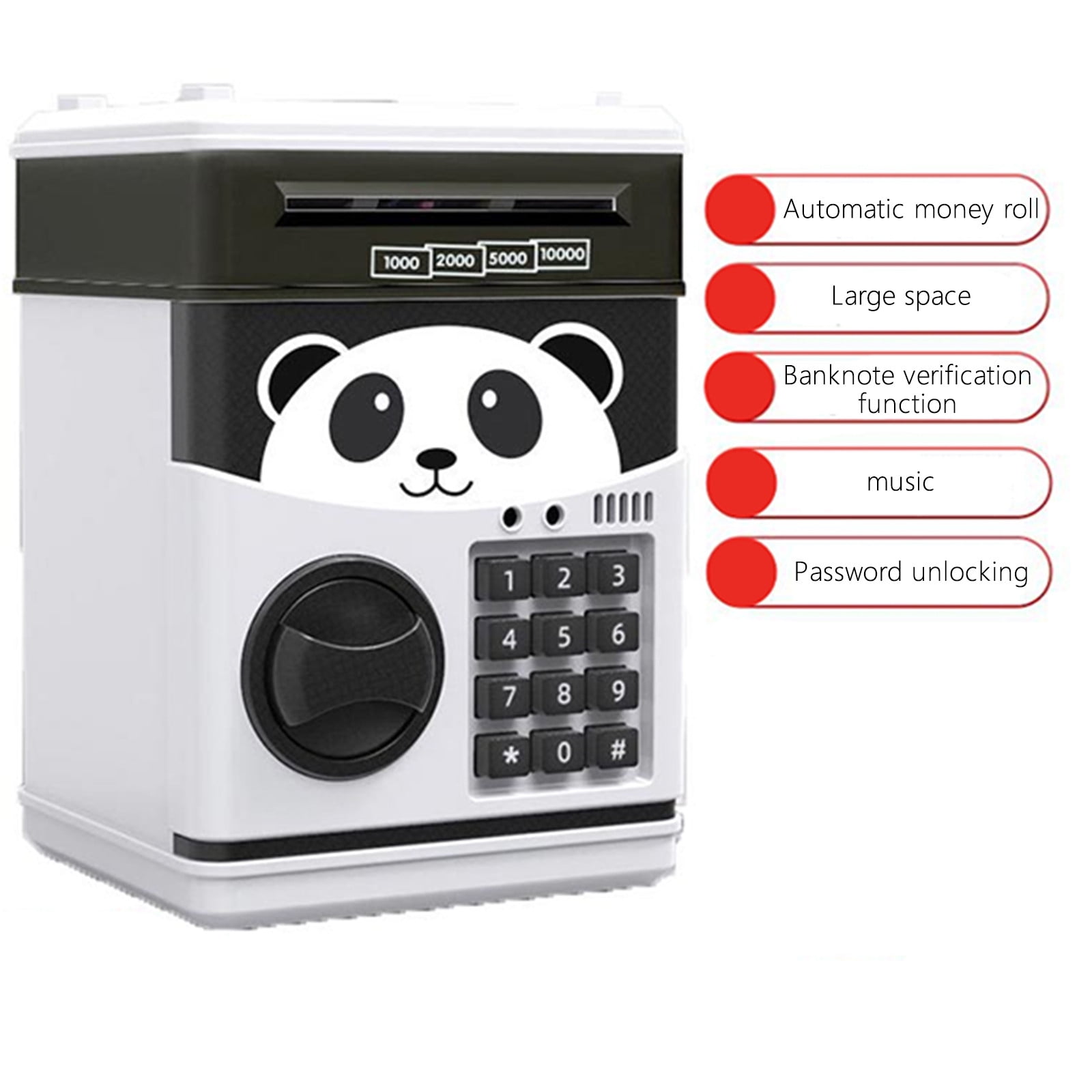 Teissuly Pig-gy Bank For Girls Boys Large Electronic Money Coin Bank ...