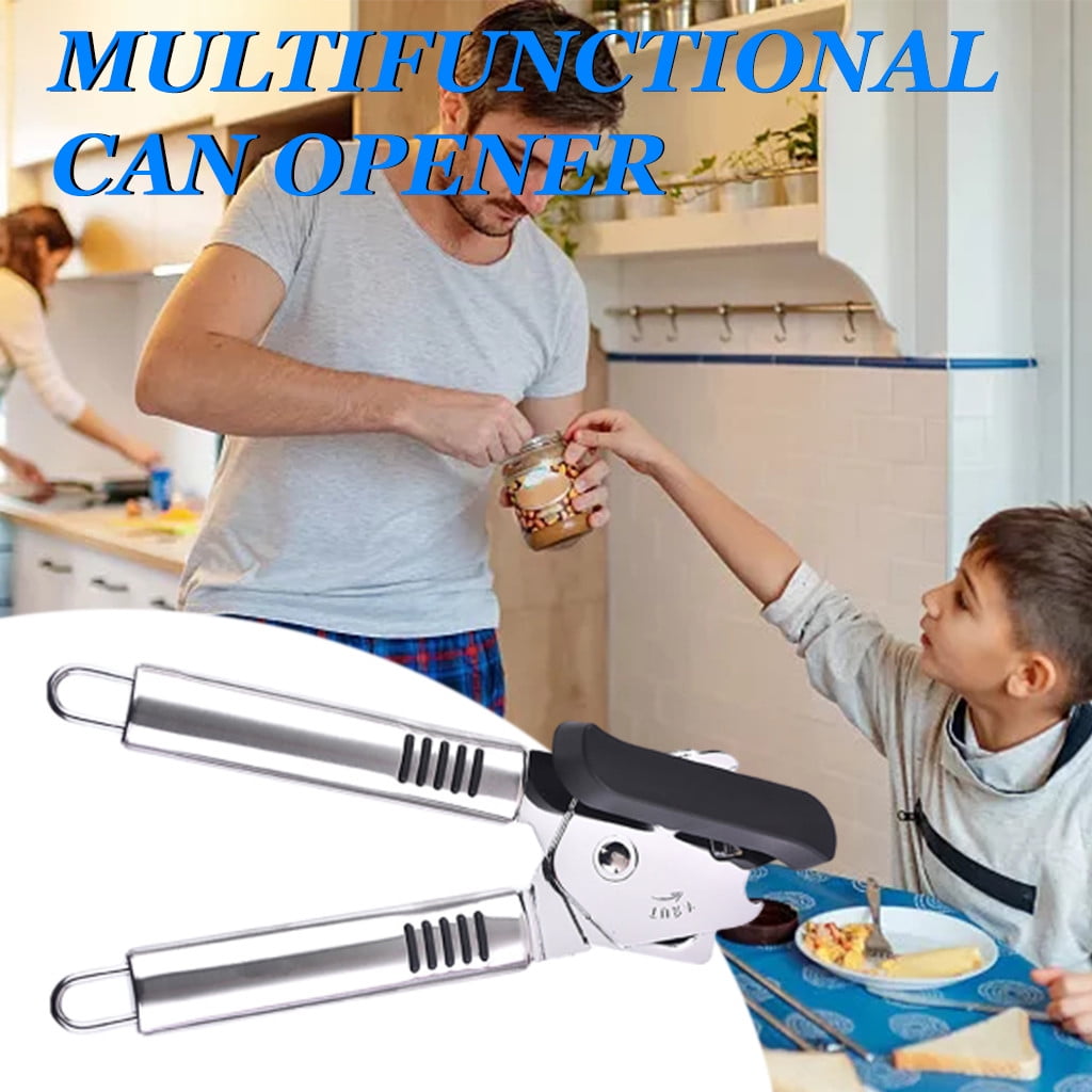 Teissuly Portable Can Opener Stainless steel screw opener kitchen ...
