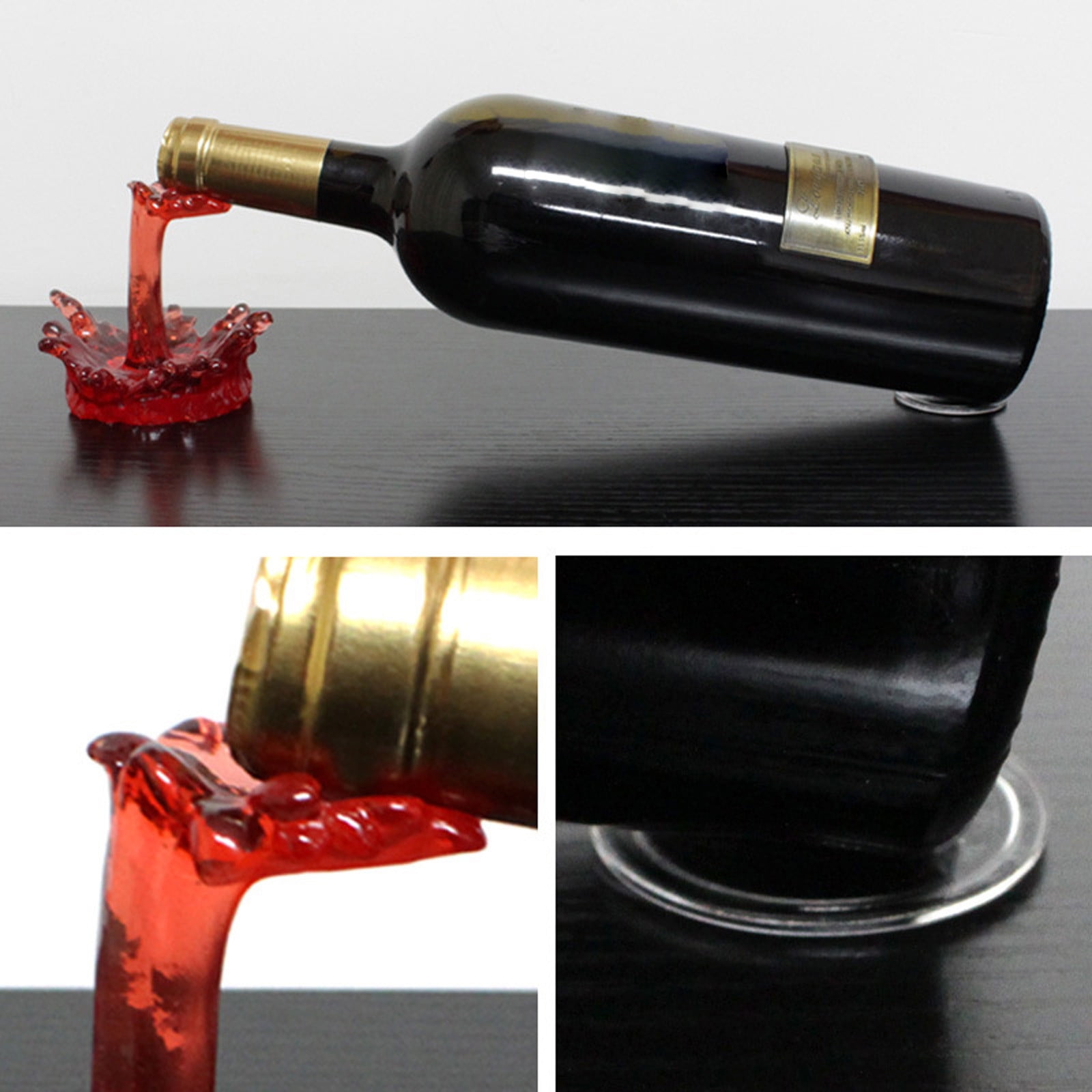 Teissuly Resin Red Wine Rack Red Wine Display Rack Wine Bottle Rack ...