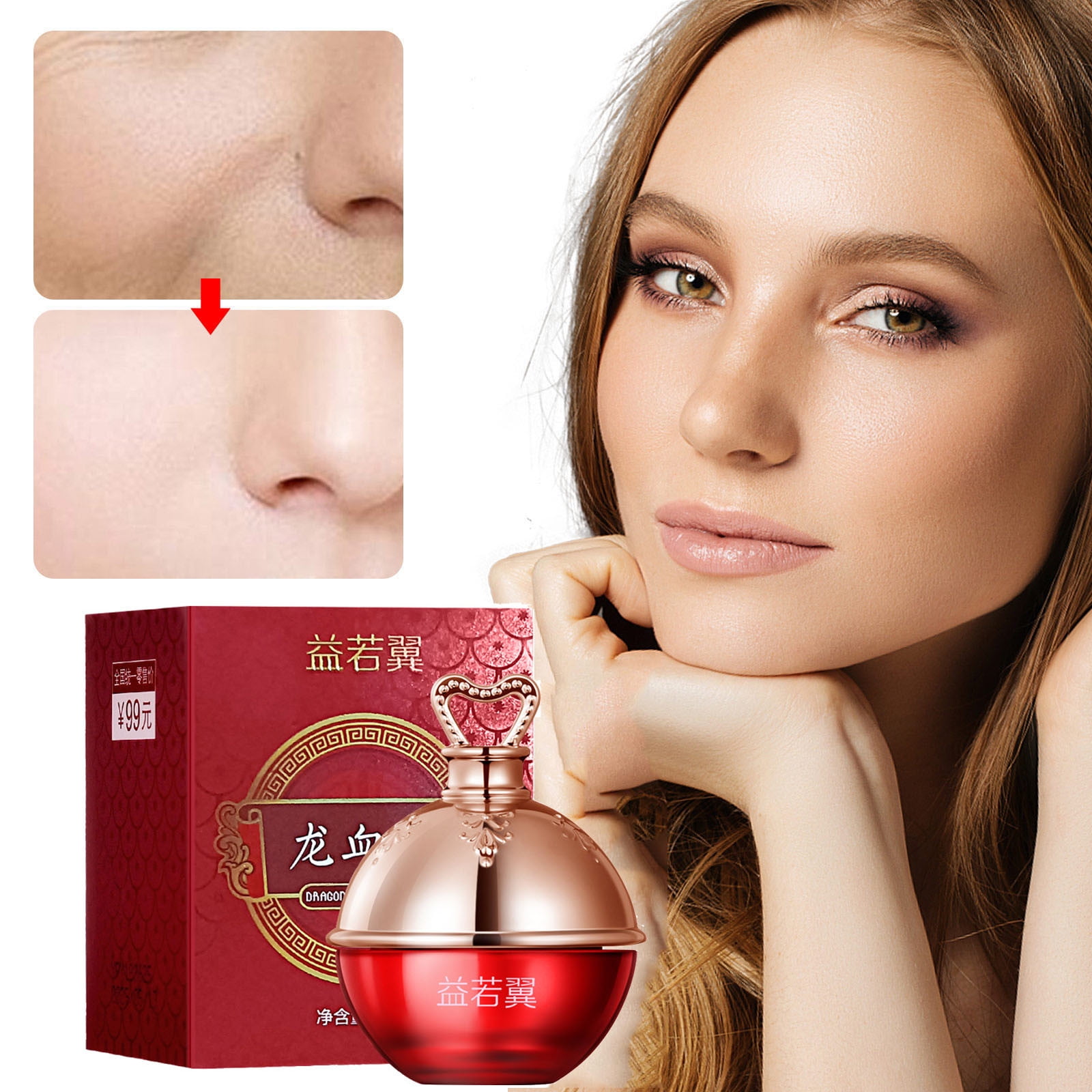 Teissuly Retinol Placenta Extract Longxue Cream Ladies Cream Refreshing, Moisturizing, And ...