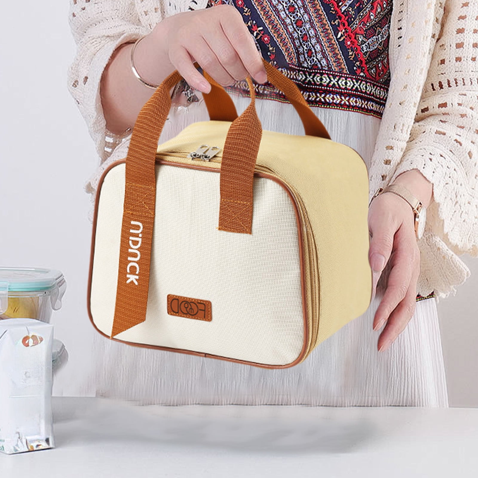 Teissuly Single Portable Lunchbox Bag Lunchbox Insulated Bag Lunchbox ...