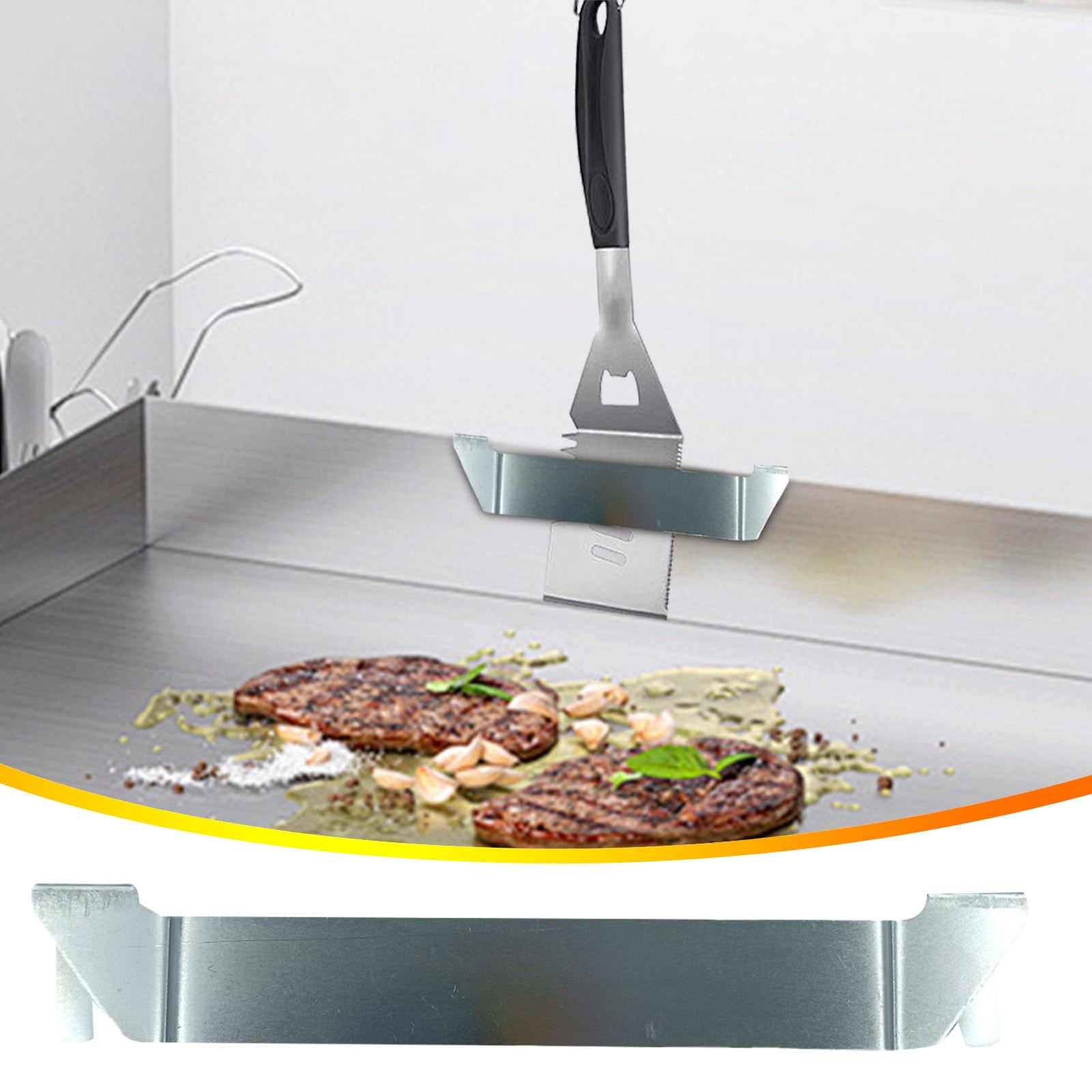 Teissuly Stainless Steel Baking Tray Shovel Frame Barbecue Tool Fixing ...
